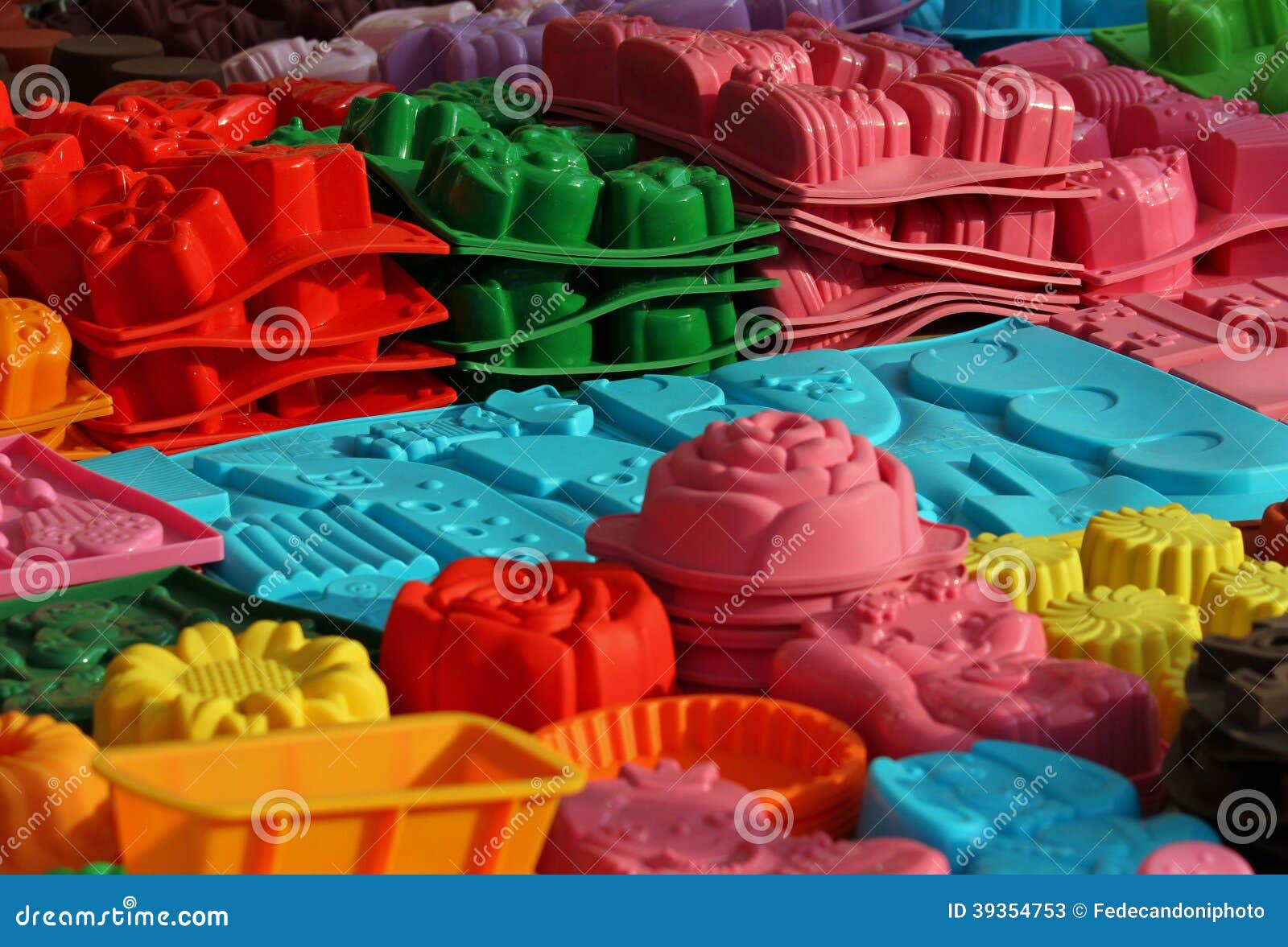 Material Silicone Mould To Create Cakes of Many Forms Stock Image ...