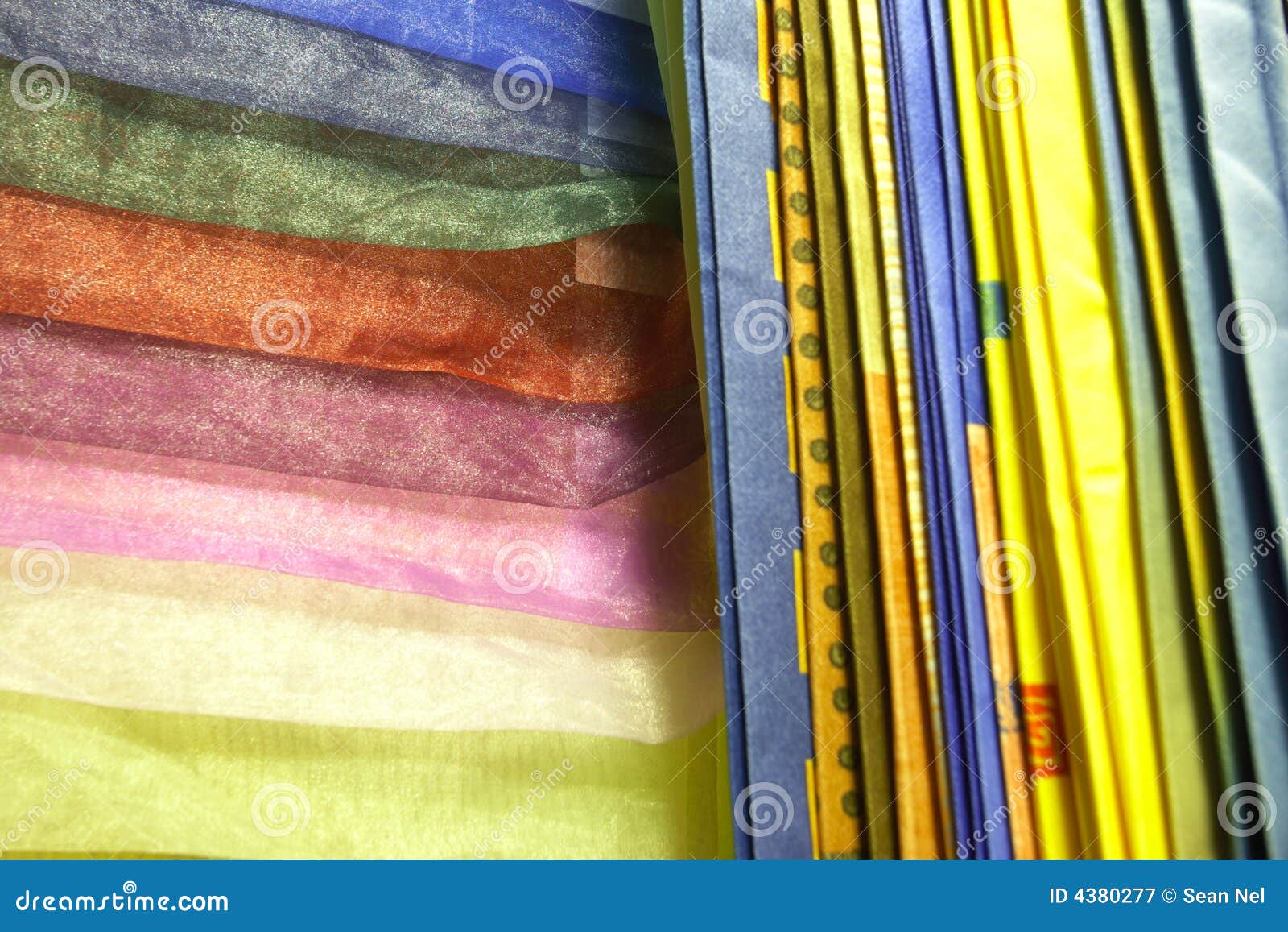 Material Texture Swatches and Samples Stock Image - Image of chiffon ...