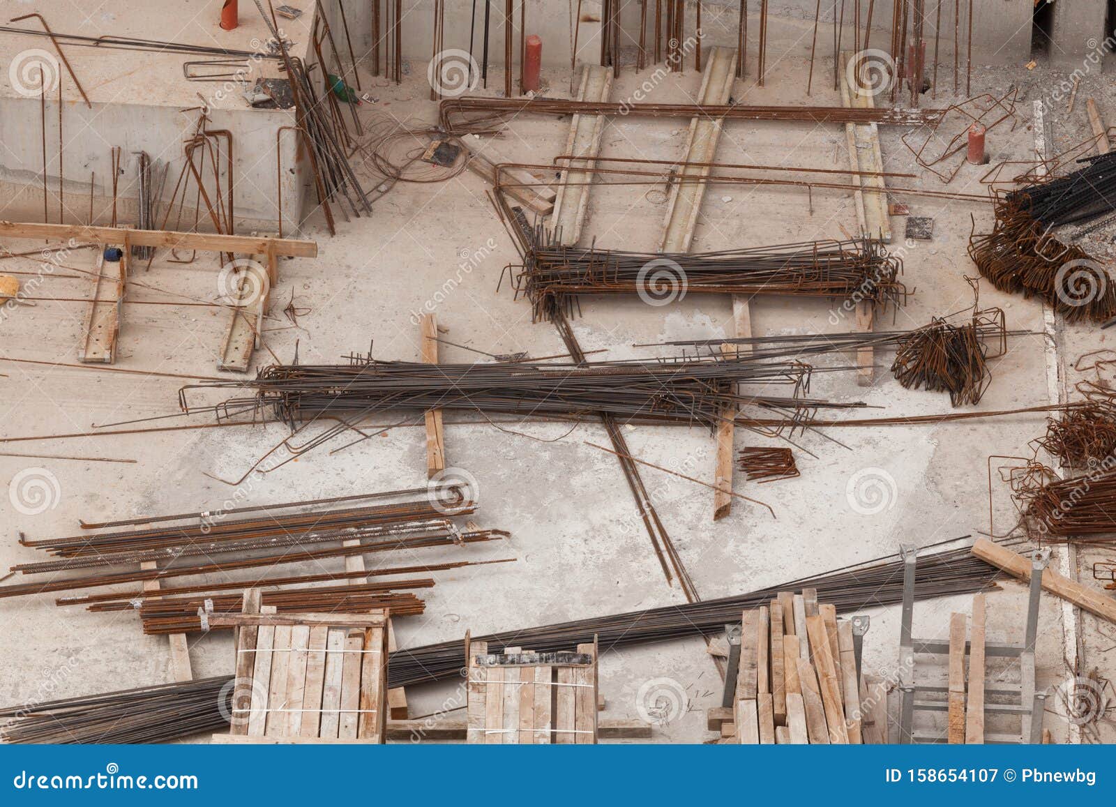Tools on the Construction Site Stock Image - Image of development ...