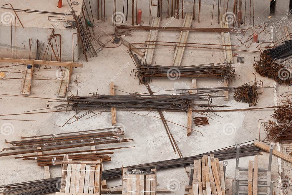 Tools on the Construction Site Stock Image - Image of development ...