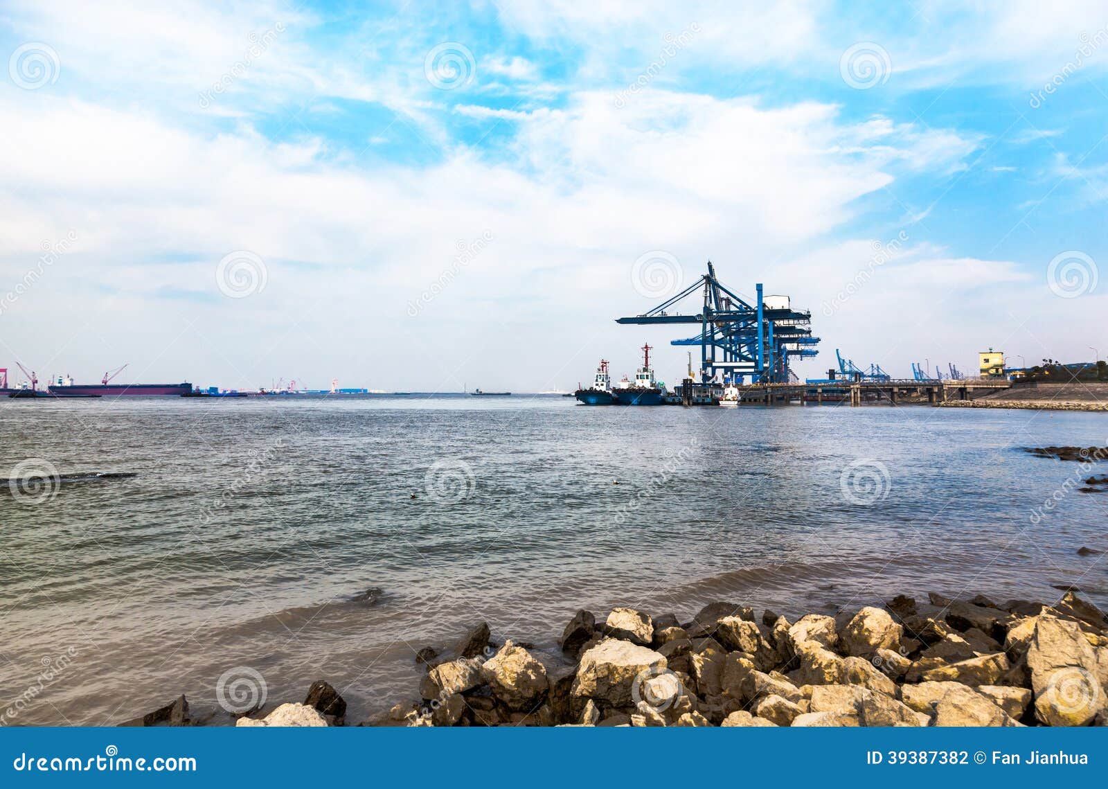 Materials Handling Terminal Stock Photo - Image of science, china: 39387382