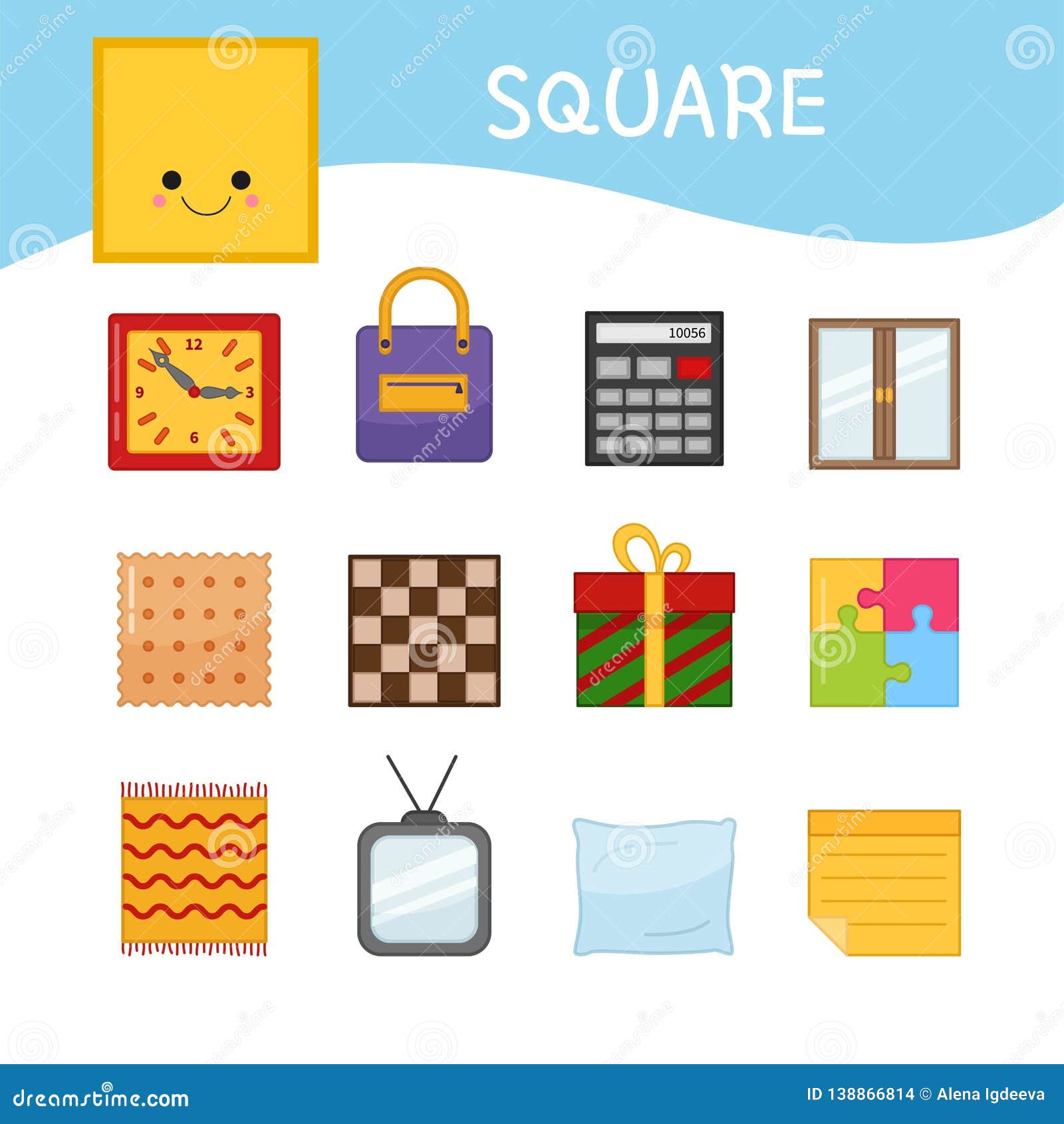 Kids educational game stock vector. Illustration of calculator - 138866814