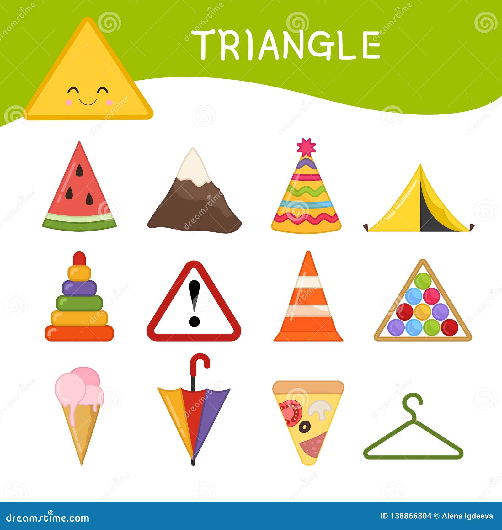 Kids learning material. stock vector. Illustration of learn - 138866804