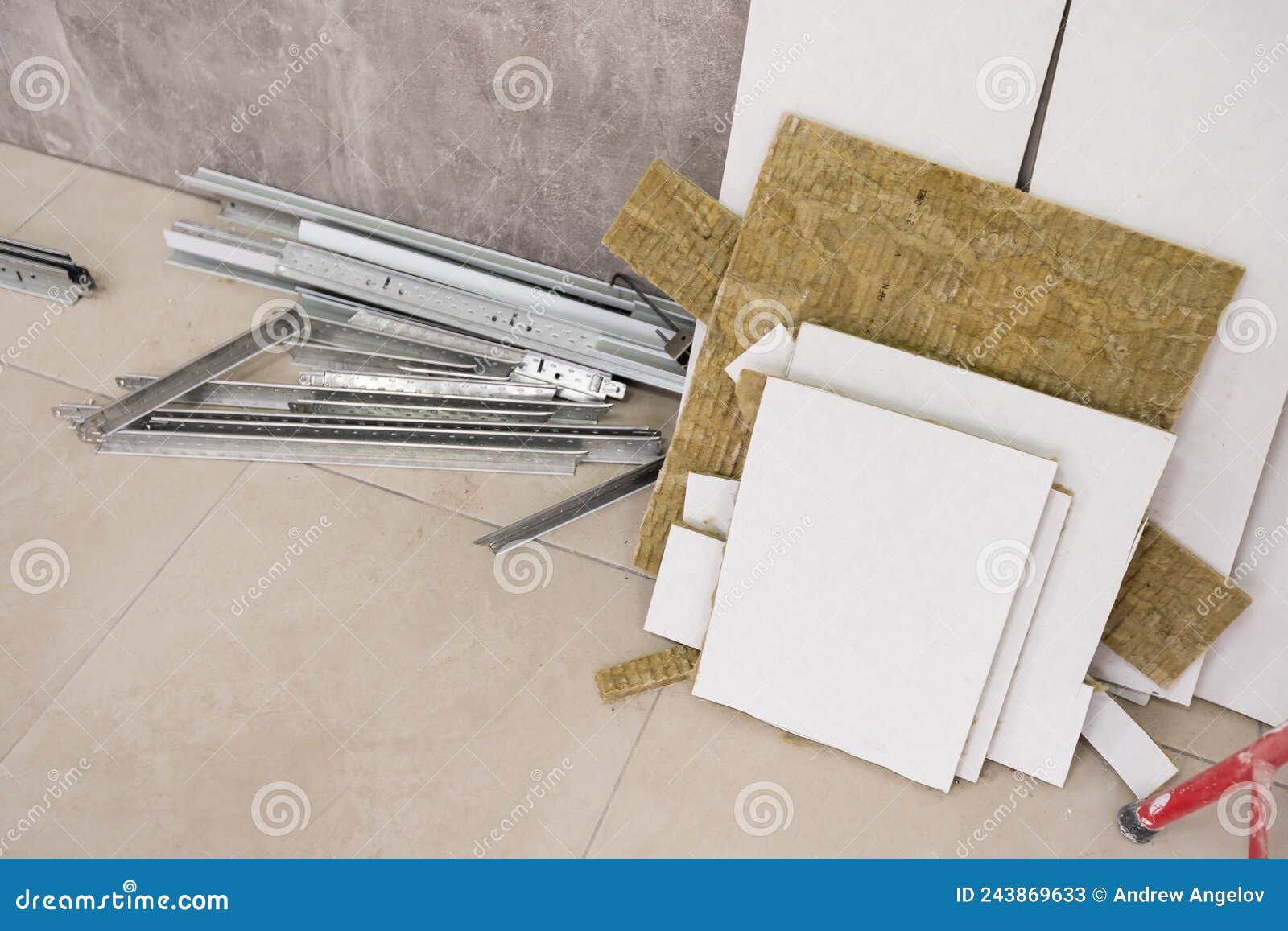 Materials for Repairs and Tools for Remodeling in the House (building ...