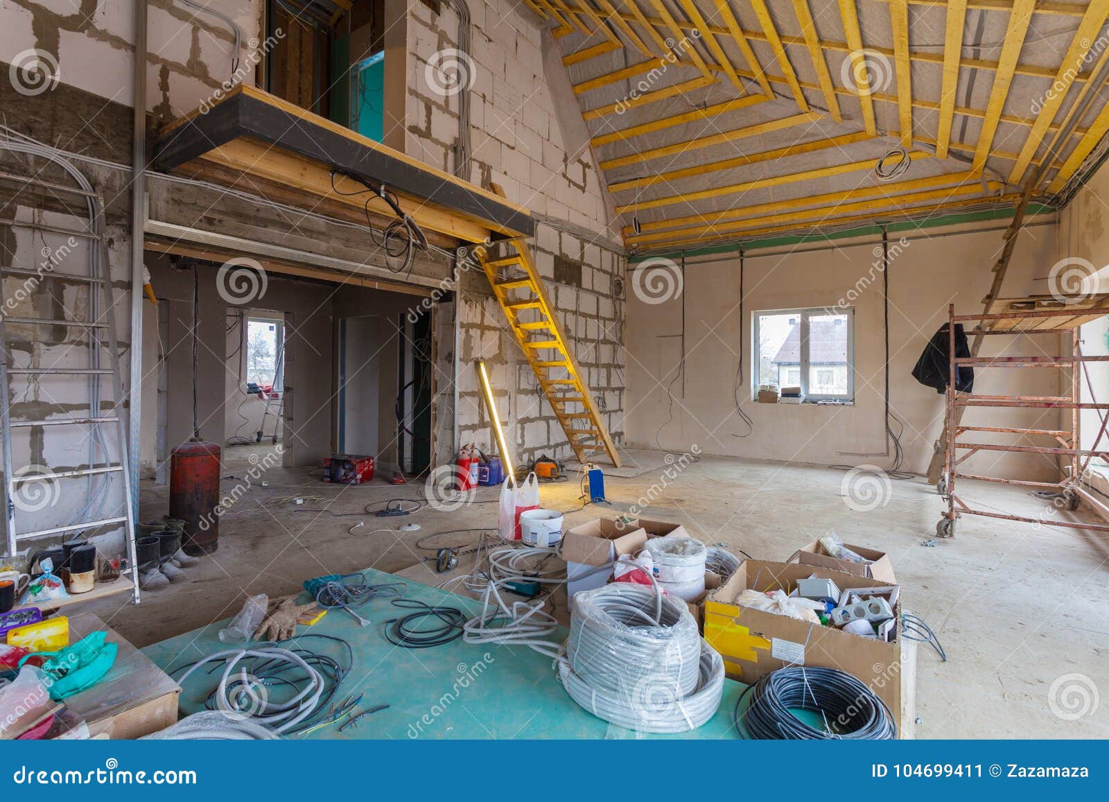 Materials for Repairs and Tools for Remodeling in the House Building ...