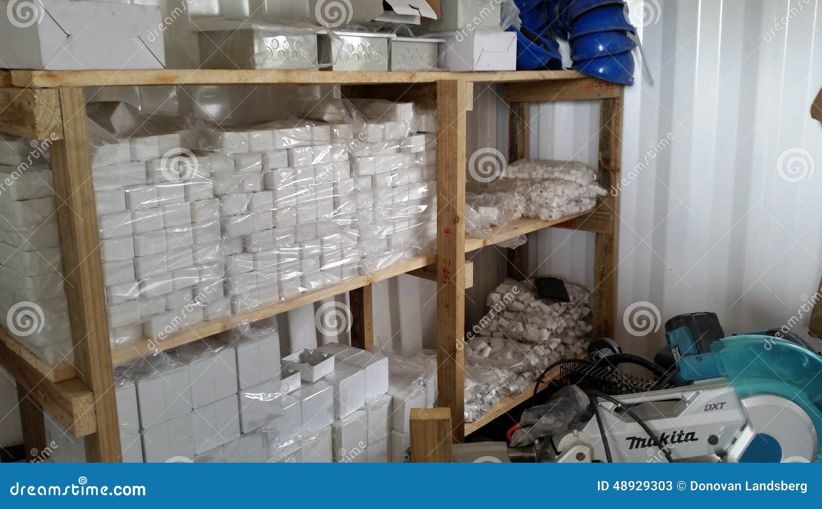 Materials store editorial stock photo. Image of area - 48929303