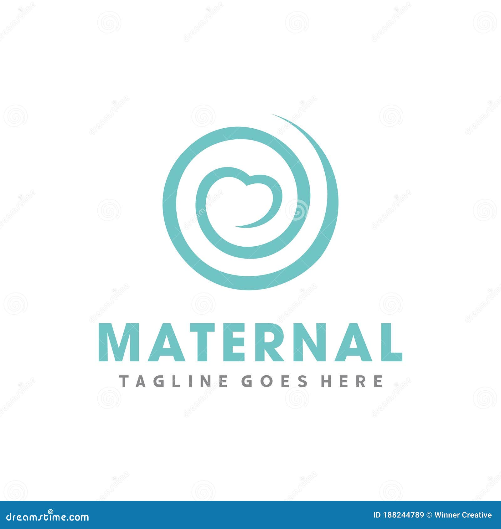 Maternal Logo, Maternal Health Logo Design Stock Vector - Illustration ...