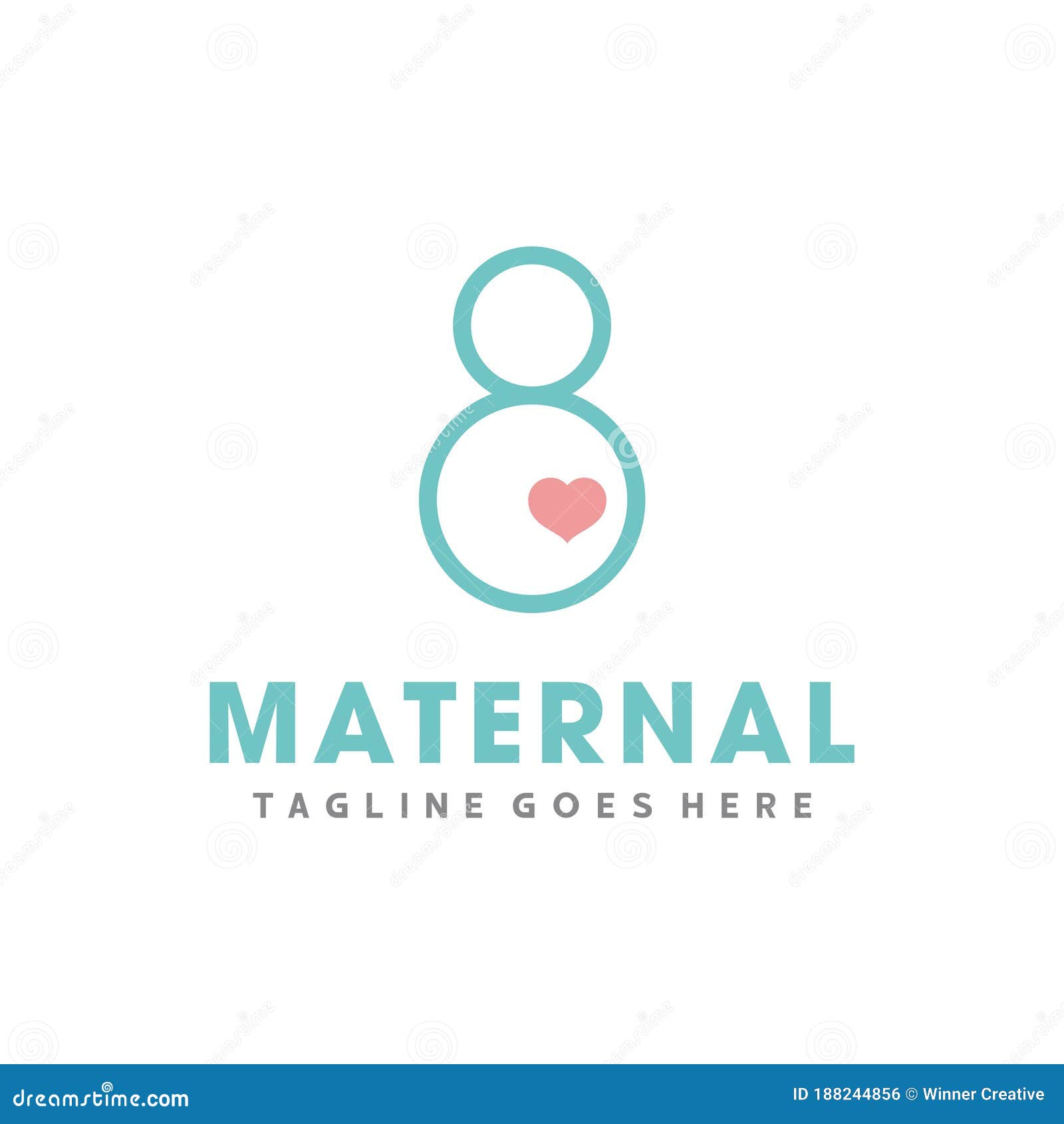 Maternal Logo, Maternal Health Logo Design Stock Vector - Illustration ...