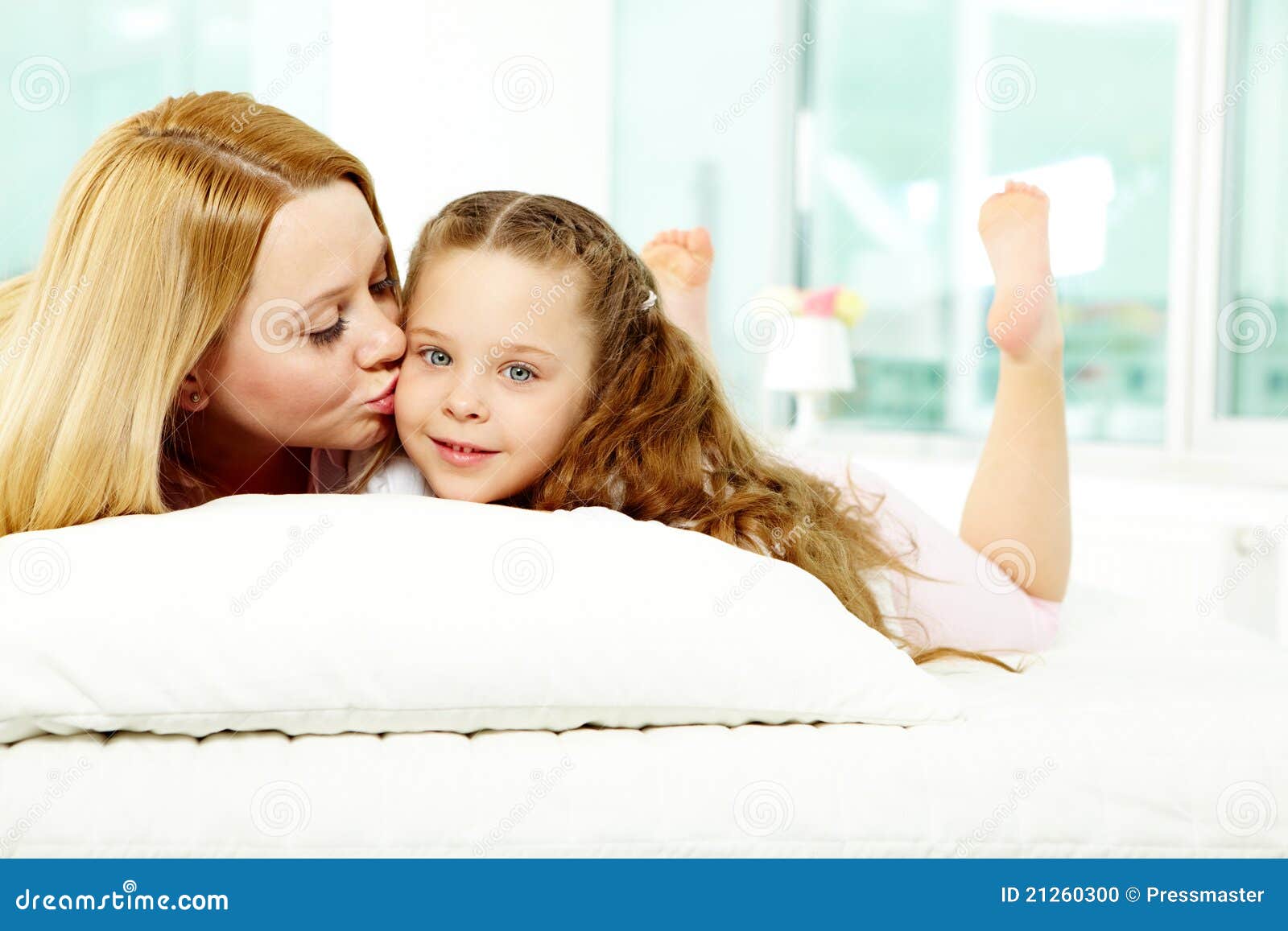 Maternal love stock photo. Image of adorable, girl, children - 21260300