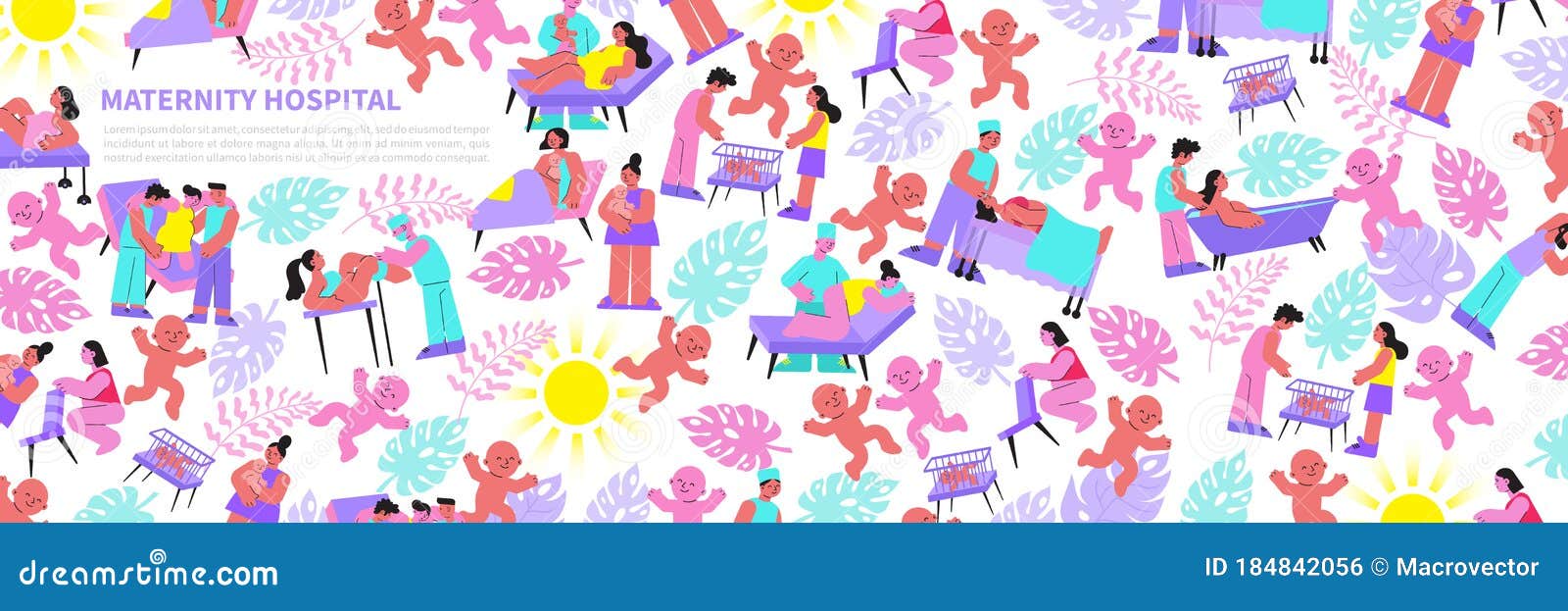 Maternity Hospital Sign Isolated On Transparent Background ...