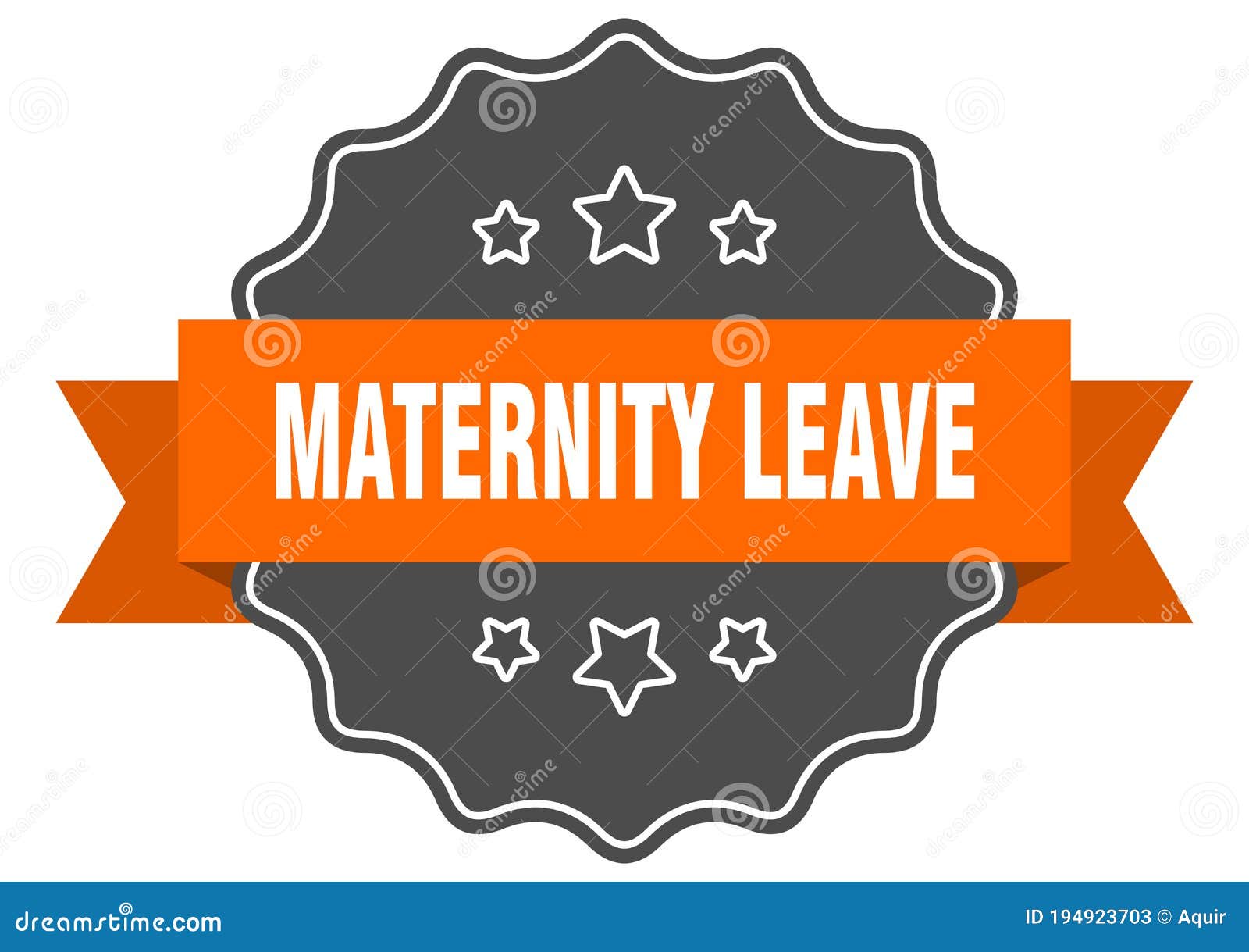 Maternity Leave Label. Maternity Leave Isolated Seal. Sticker. Sign ...