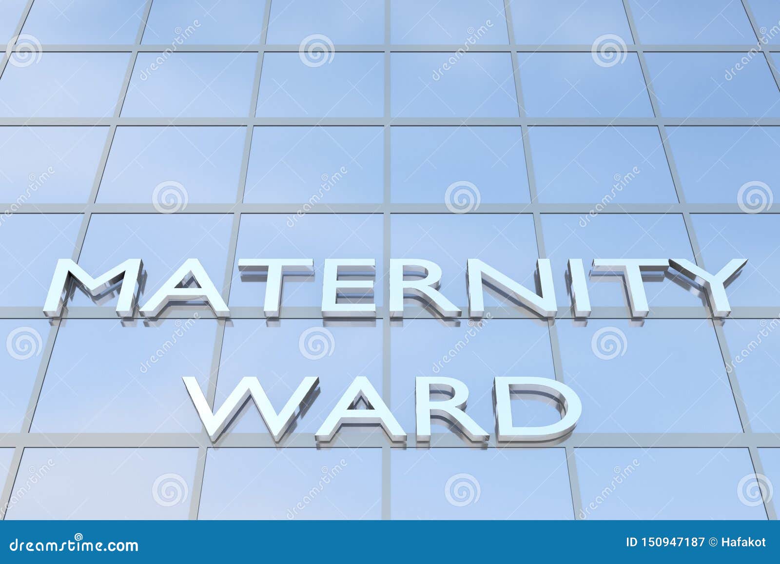 MATERNITY WARD concept stock illustration. Illustration of love - 150947187