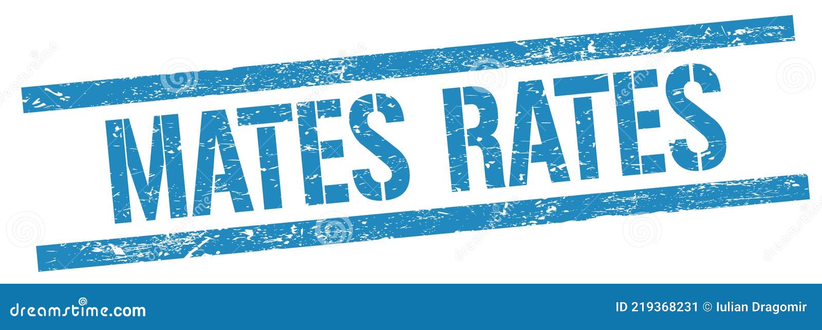 MATES RATES Text On Red Violet Ribbon Stamp Stock Image | CartoonDealer ...