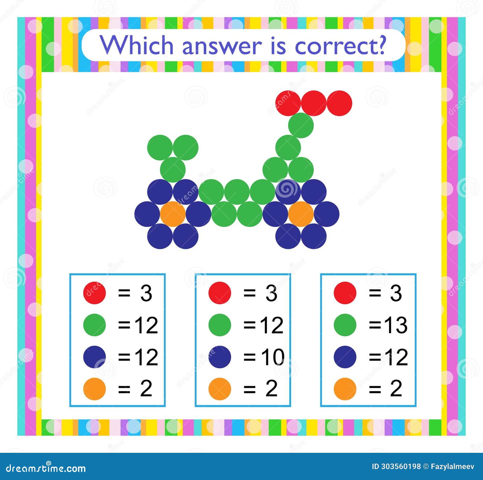 Math Activity for Children. Preschool Worksheet Activity. Find the ...