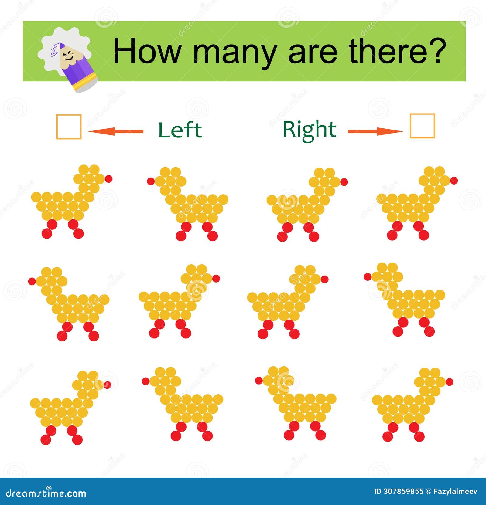 Math Activity for Kids. Cartoon Bird. Vector Stock Vector ...