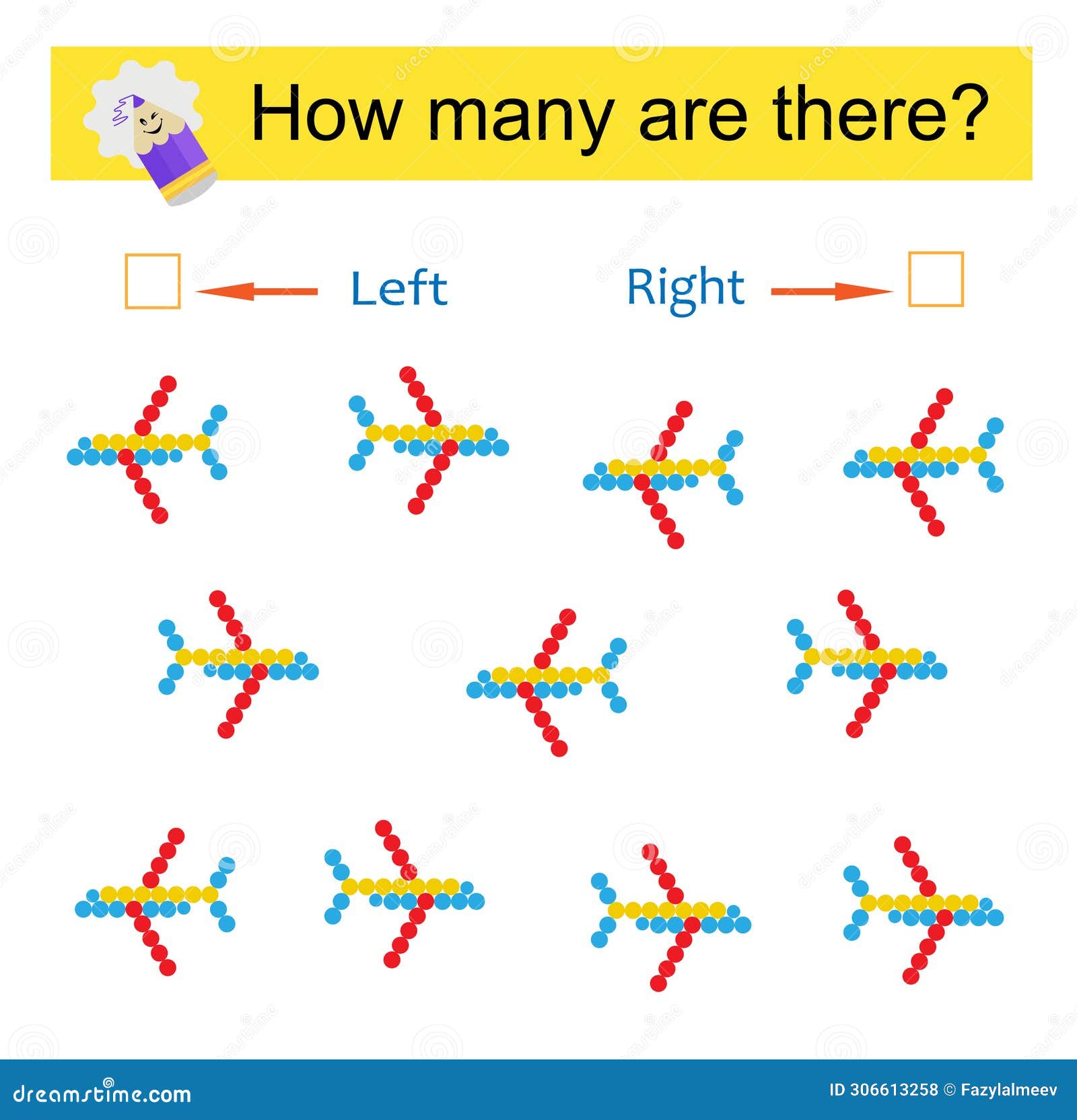 Math Activity for Kids. Cartoon Plane Stock Vector - Illustration of ...