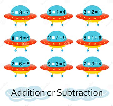 Math Activity for Kids. Illustration for Children Education.Vector ...