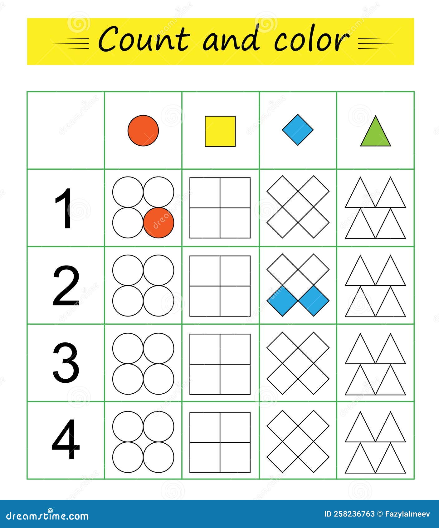 Math Activity. Number Range Up To 5. Developing Numeracy Skills. Vector ... Math Activity. Number Range Up To 5. Developing Numeracy Skills. Vector ...