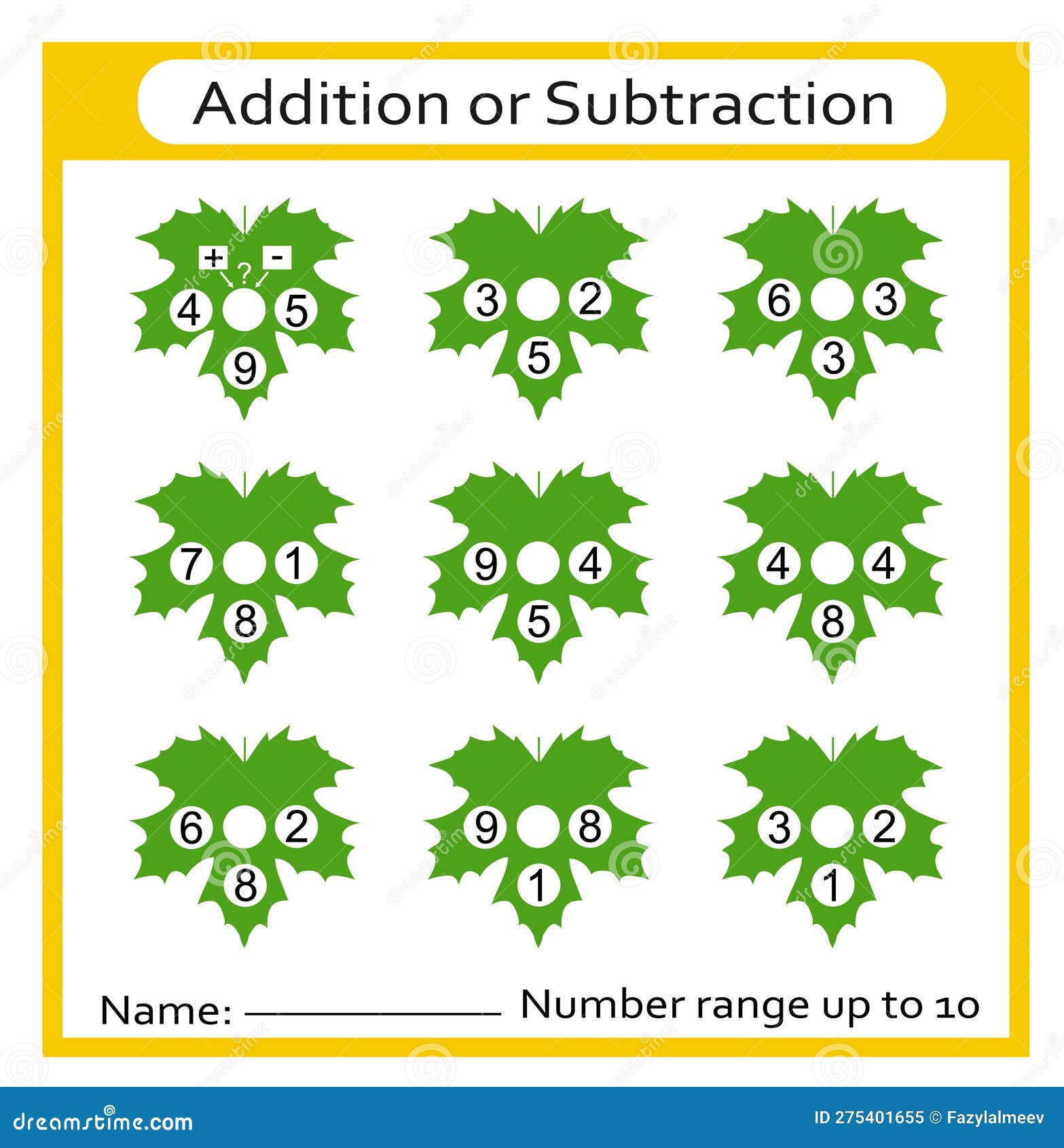 Numeracy Concept With Education And Back To School Concept. Creative ...