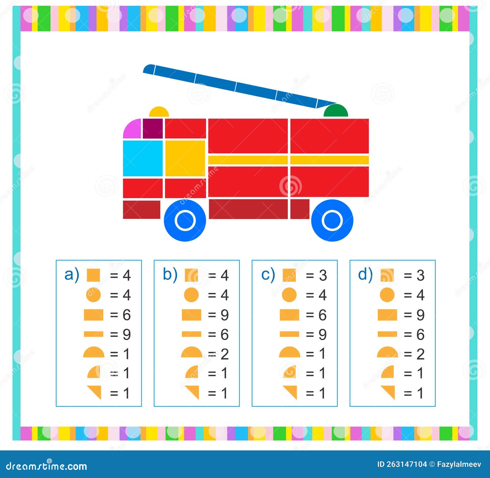 Math Activity for Children. Need To Find the Correct Answer. Preschool ...
