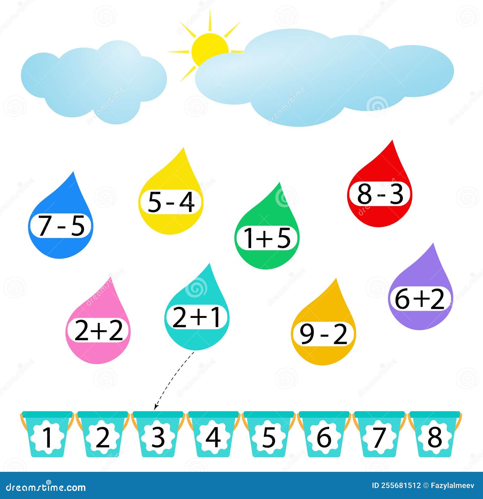 Math Activity for Kids. Number Range Up To 10. Developing Numeracy ...