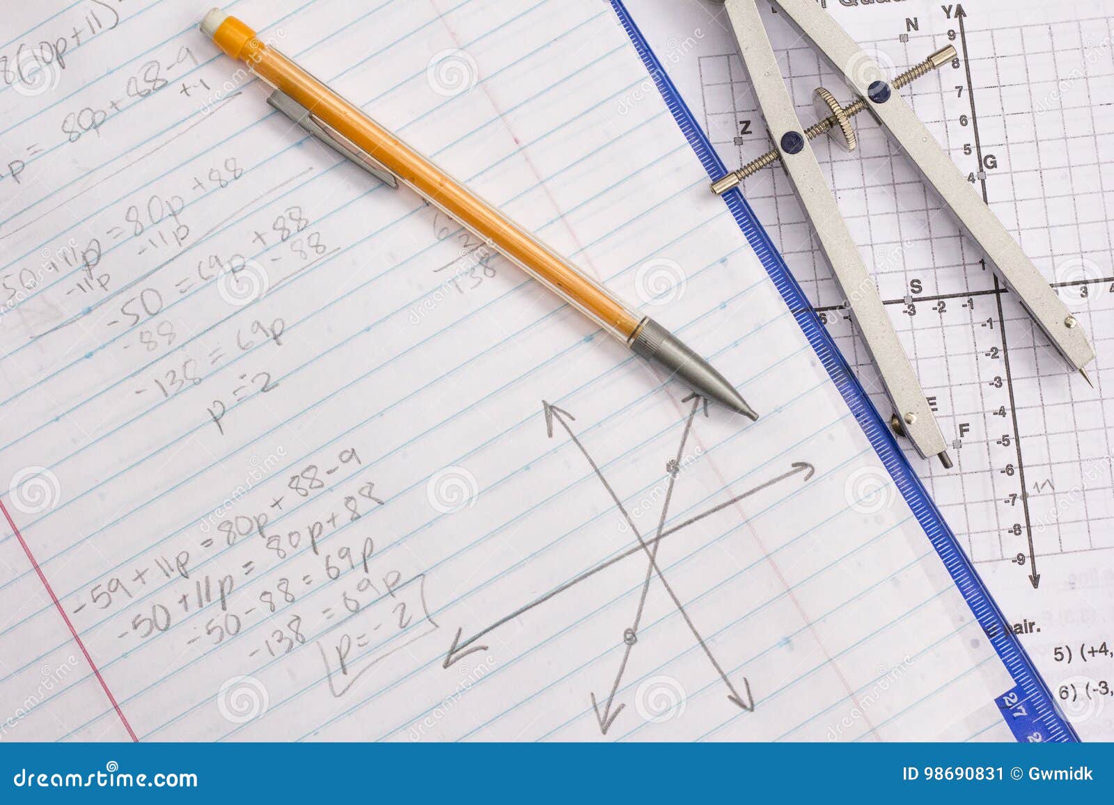 1,450 Algebra Homework Stock Photos - Free & Royalty-Free Stock Photos ...