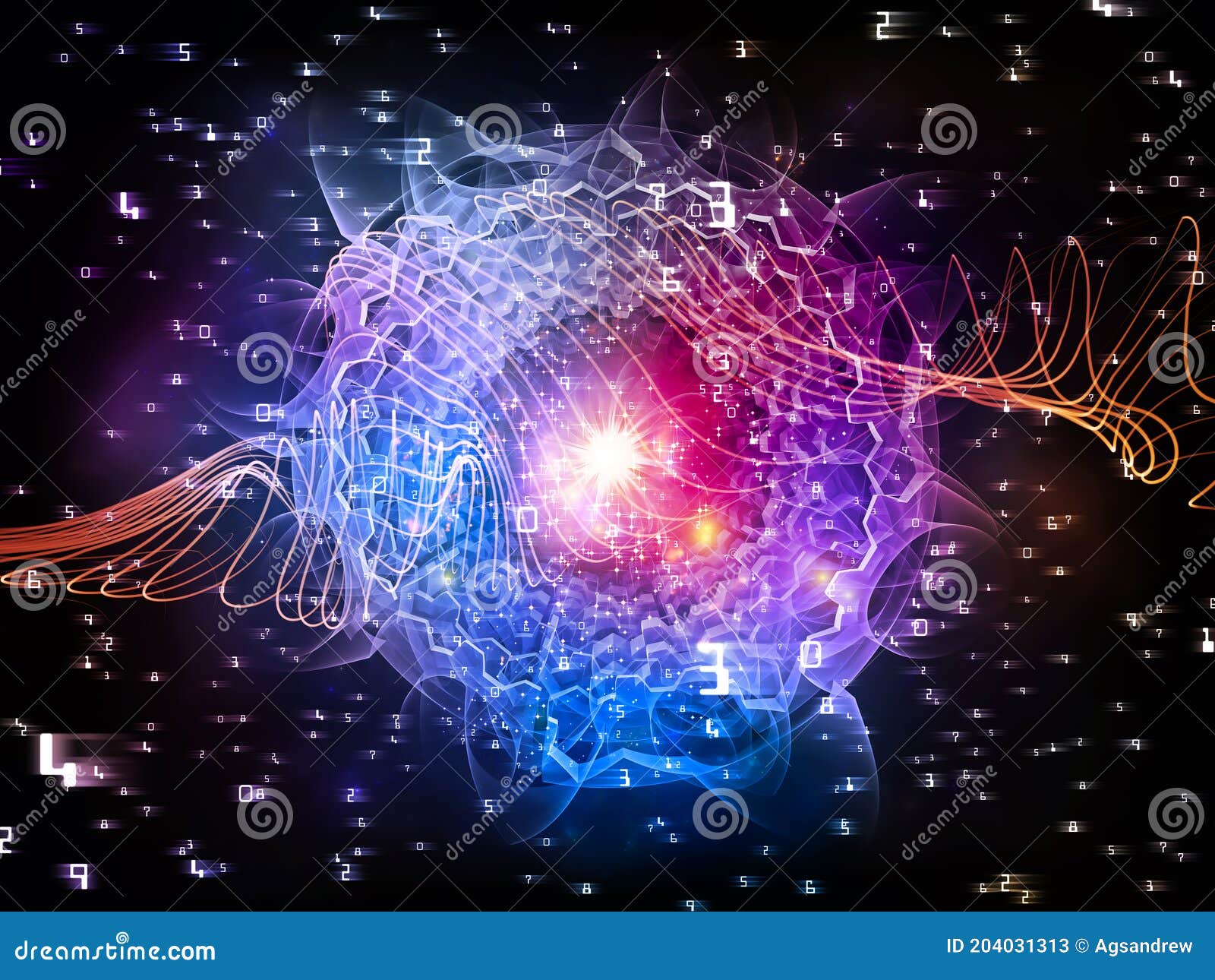 Math Ball stock illustration. Illustration of integer - 204031313