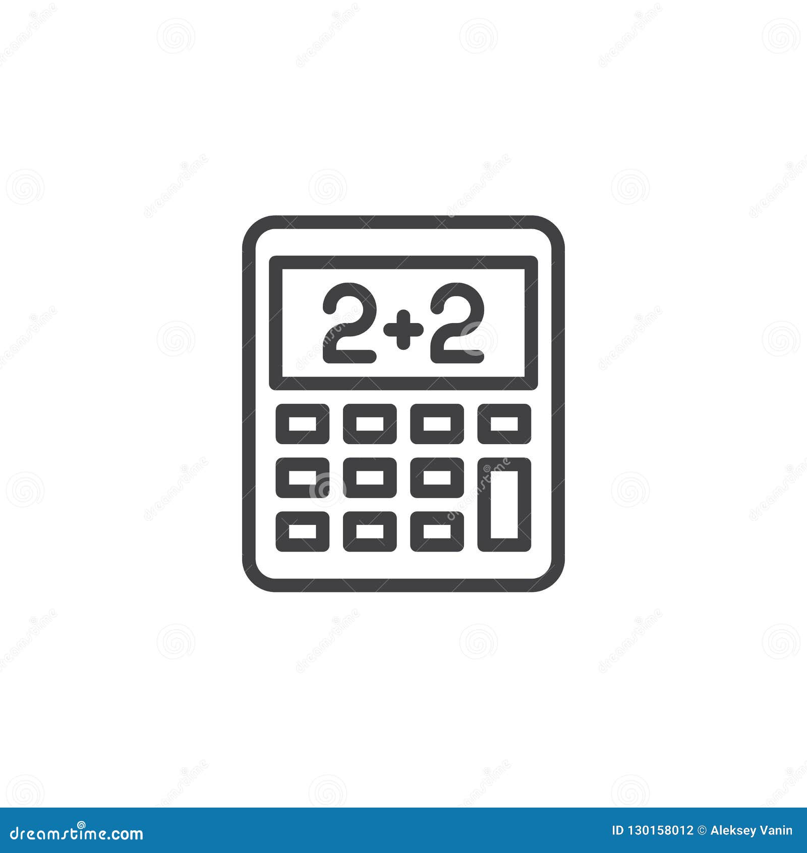 Math Calculator Logo, Mathematical Symbols Plus, Minus, Subtract ...