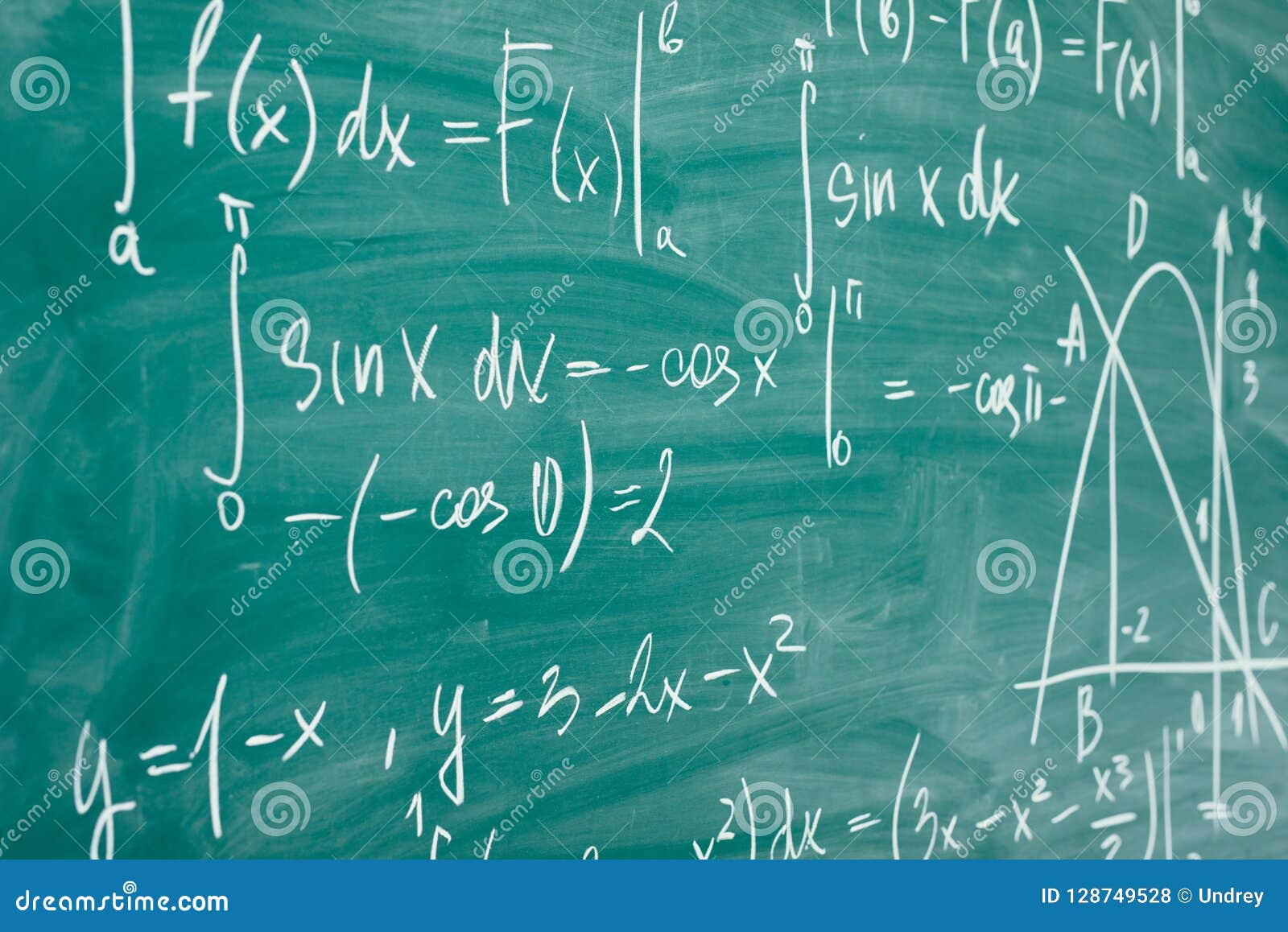 Math class. Algebra stock photo. Image of differential - 128749528