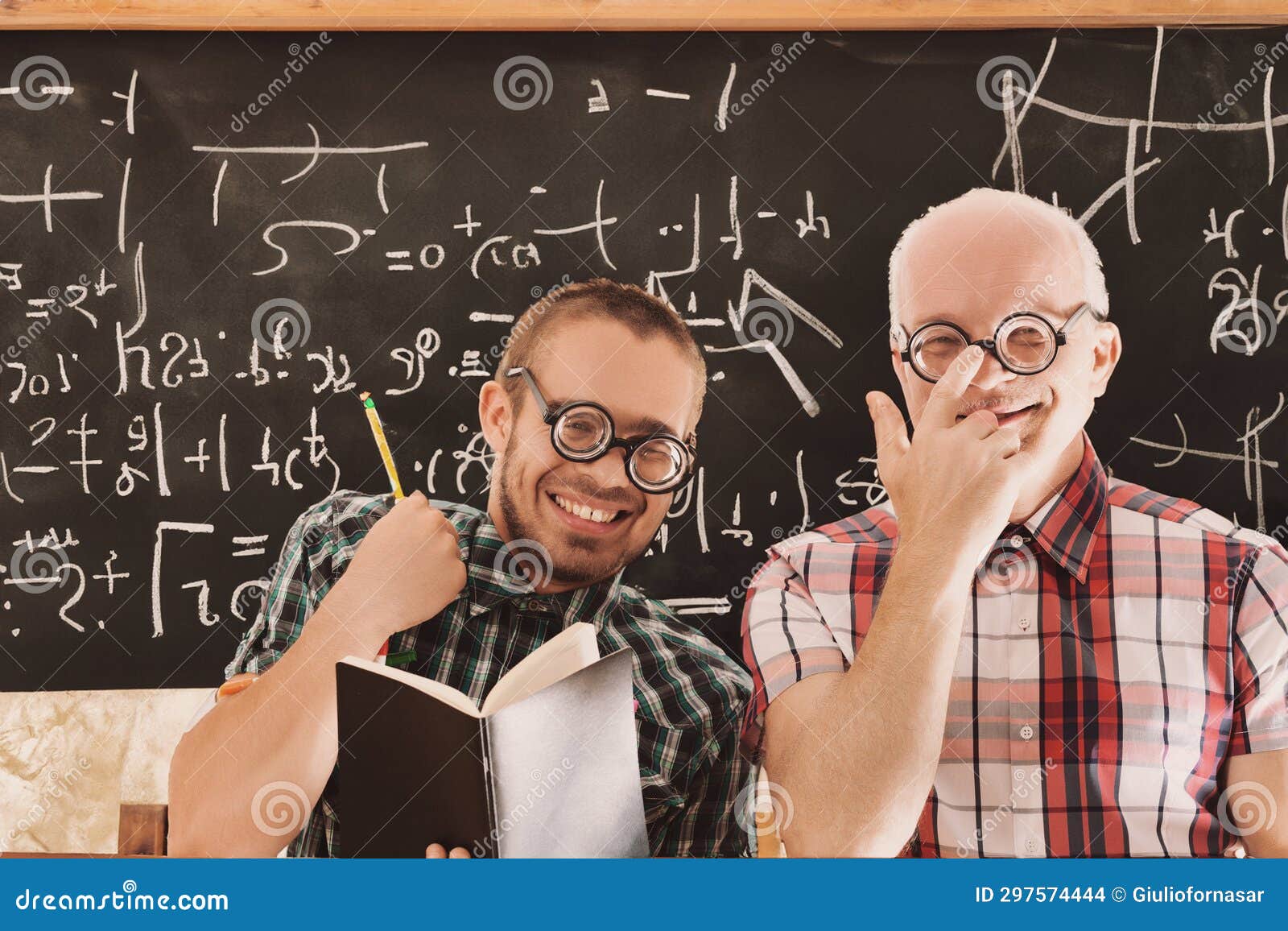 Math Class Becomes a Joyful Occasion Stock Photo - Image of playful ...
