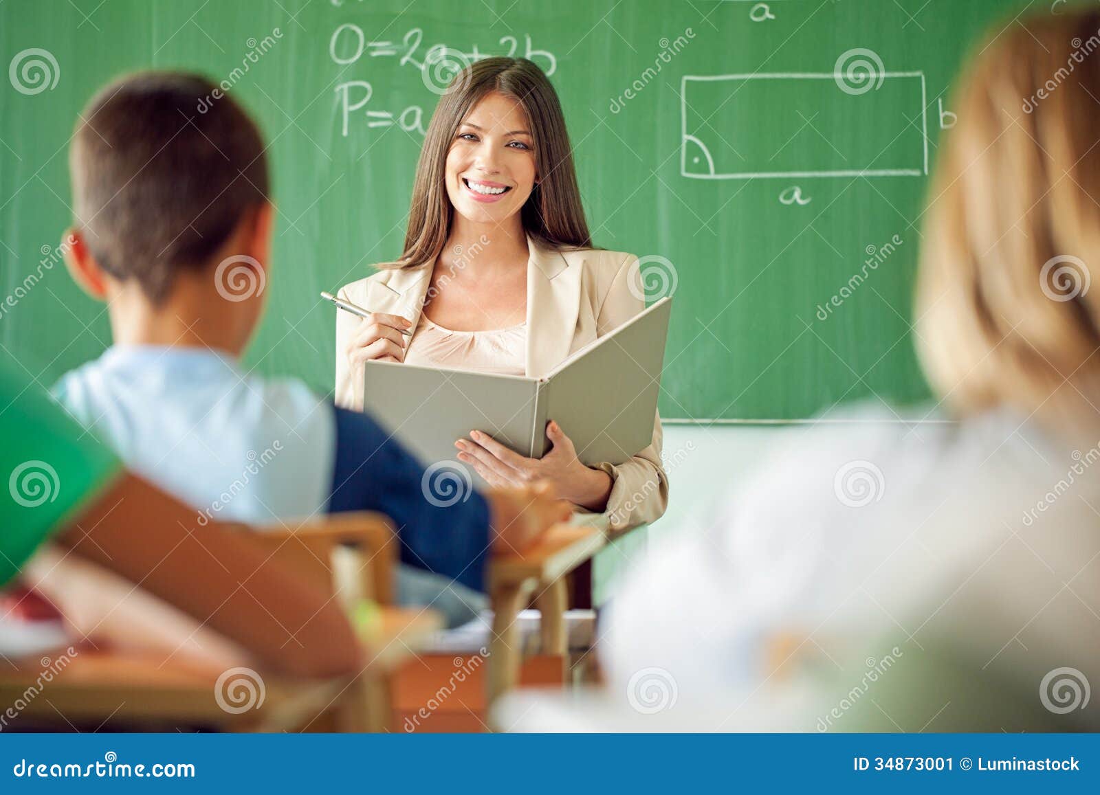 Math Class stock image. Image of caucasian, education - 34873001