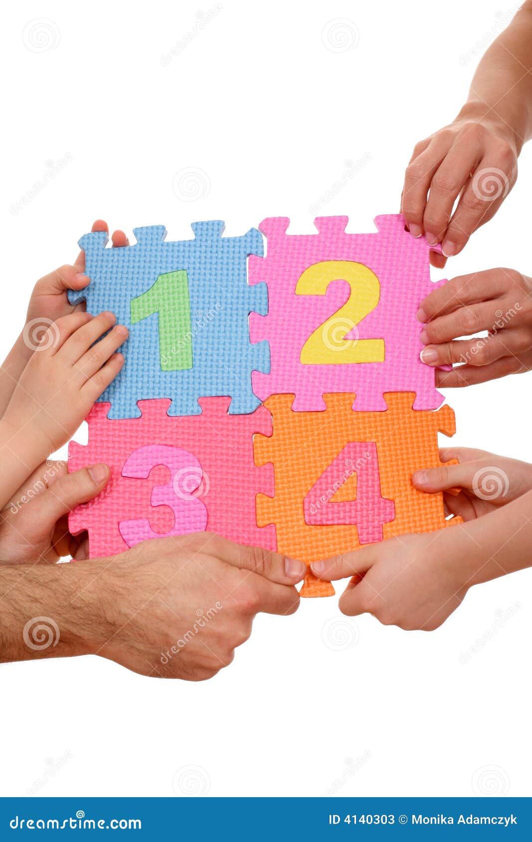 Math concept stock image. Image of hands, leisure, preschool - 4140303