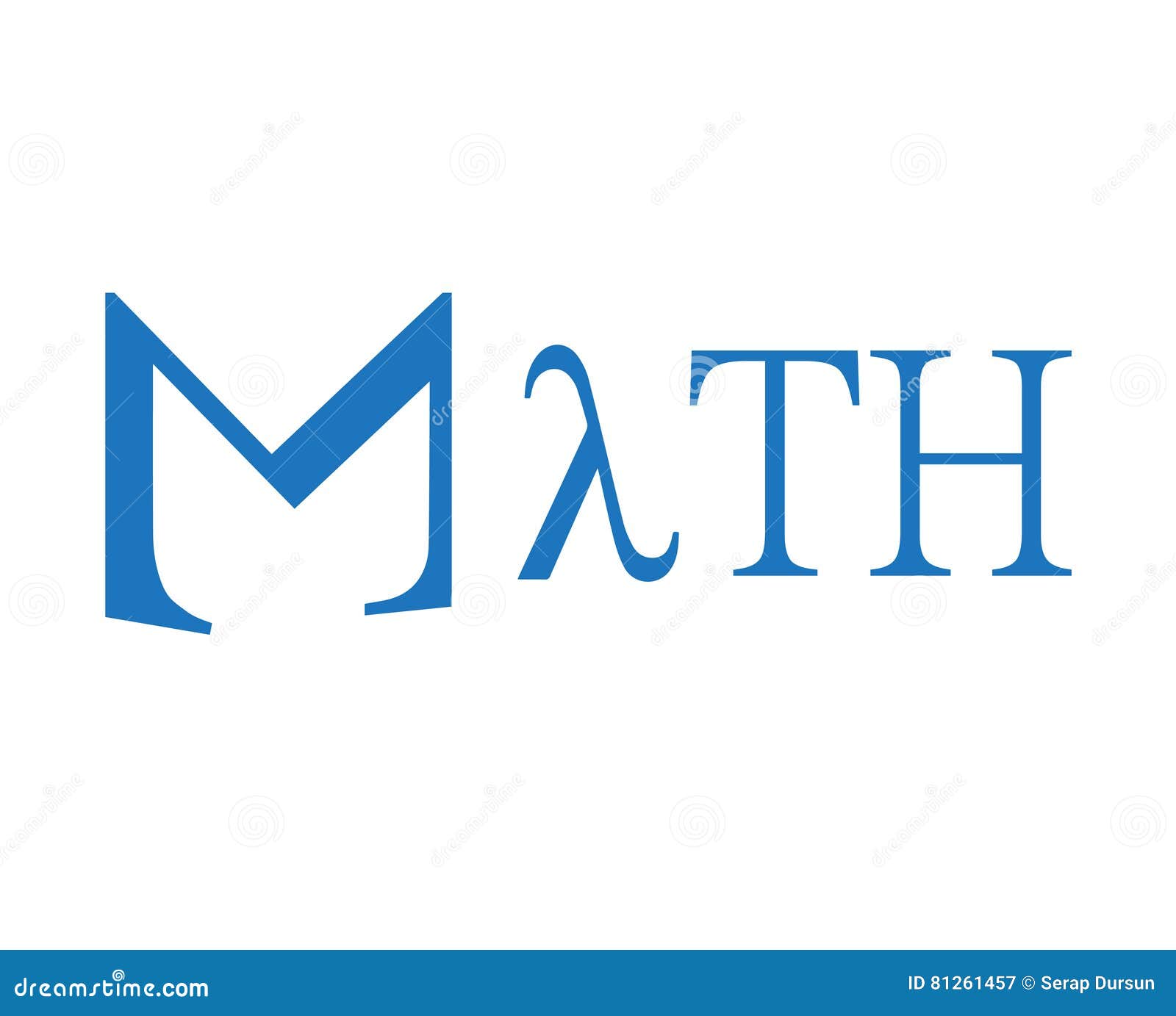 Statistic Math Law Theory And Mathematical Formula Equation Cartoon ...