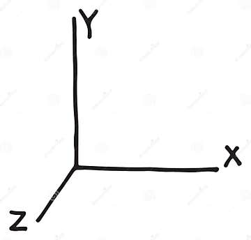 Math Coordinate Axis Icon. Education and Science Symbol Stock Vector ...