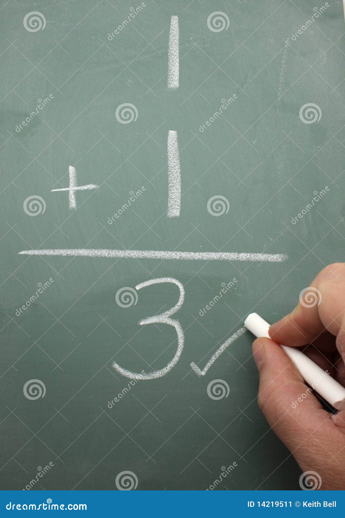 Math Correction stock image. Image of board, wrong, plus - 14219511