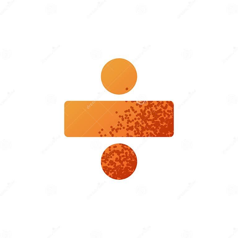 Math Divide Symbols Icon Vector Illustration Stock Vector ...
