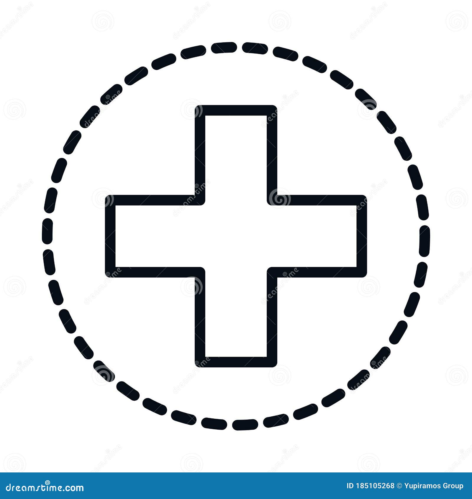 Math Education School Science Arithmetic Addition Symbol Line and Style ...