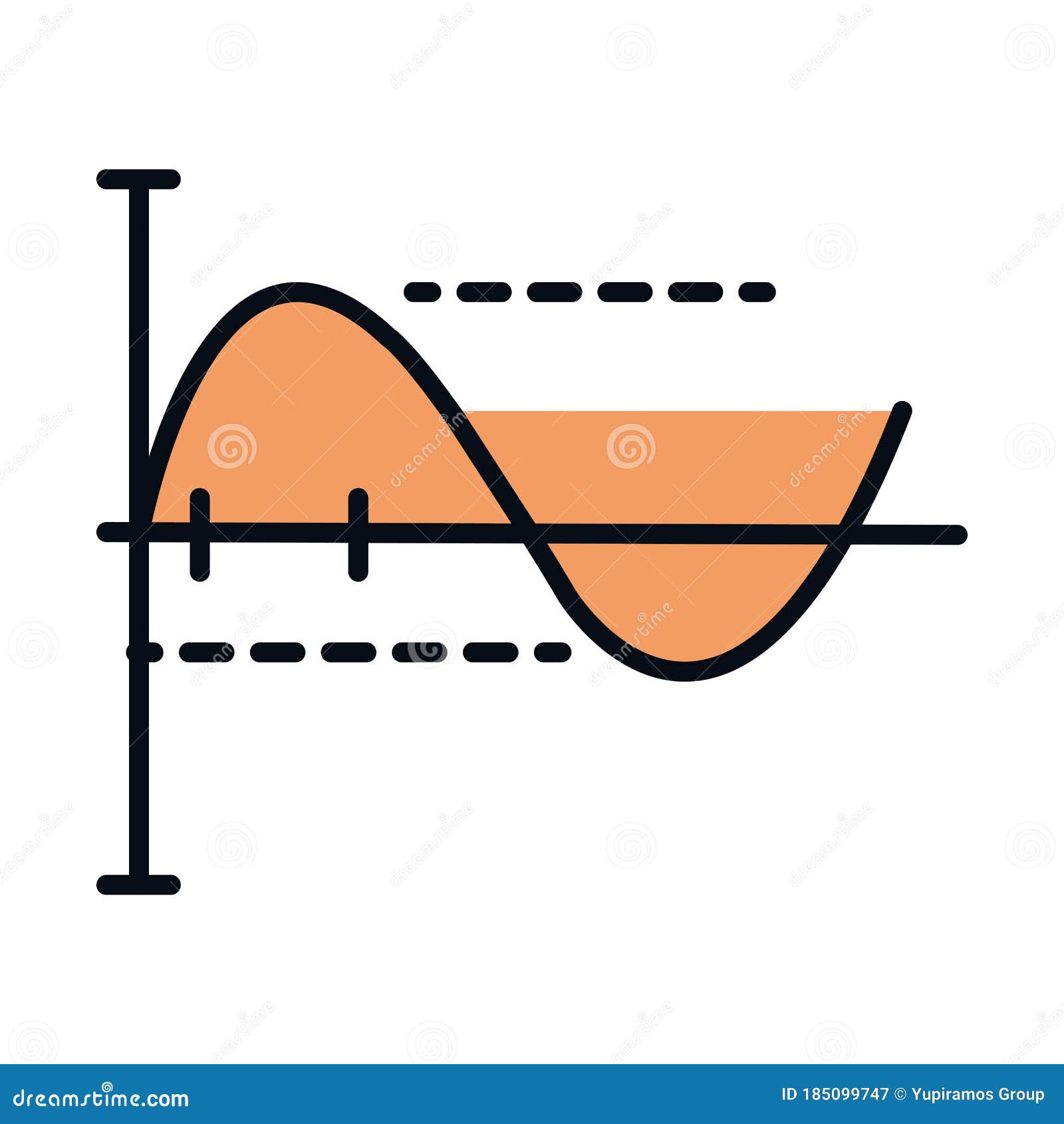 Draw a vertical line in math illustrations - toopec