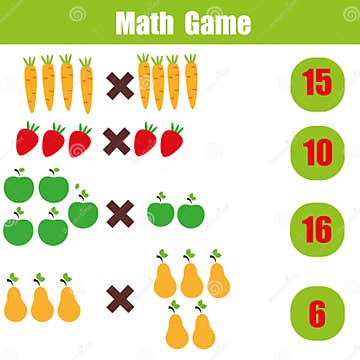 Math Educational Game for Children, Multiplication Mathematics ...
