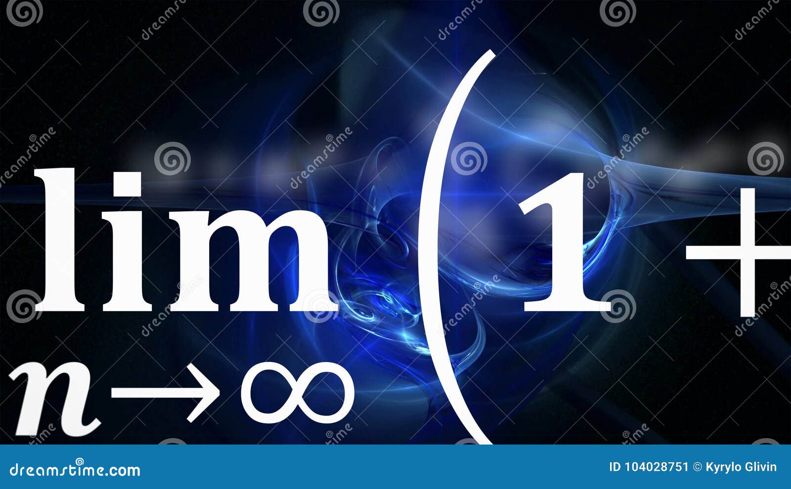 Math Equations Flying and Disappearing in Distance Stock Illustration ...