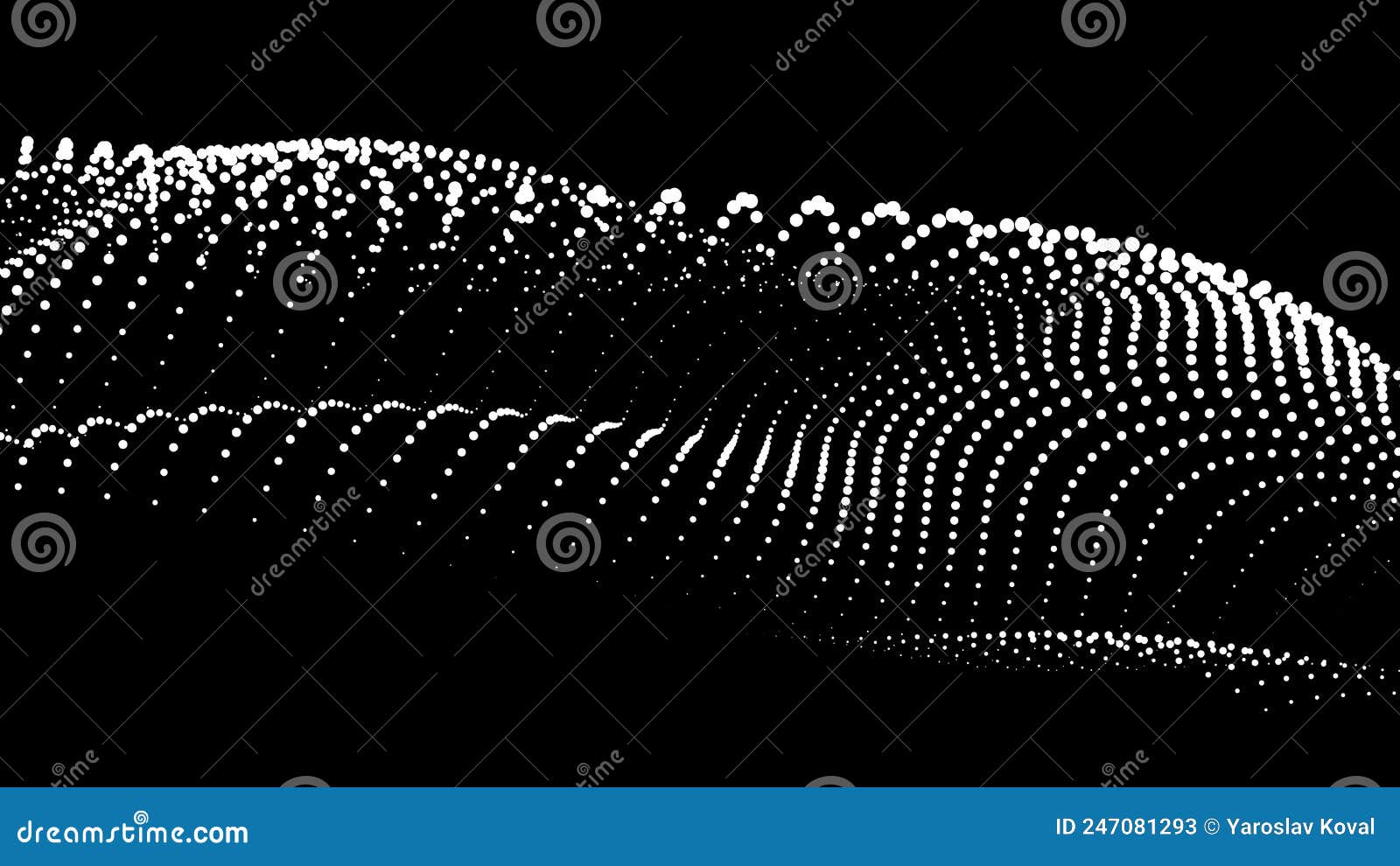 Math Flow Template for Presentation. Light-emitting Lines Highlighting ...