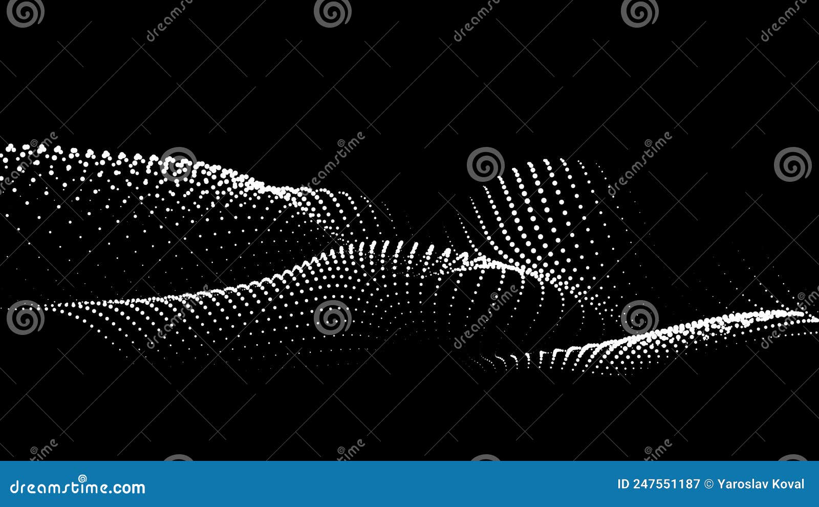 Math Flow Template for Presentation. Light-emitting Lines Highlighting ...