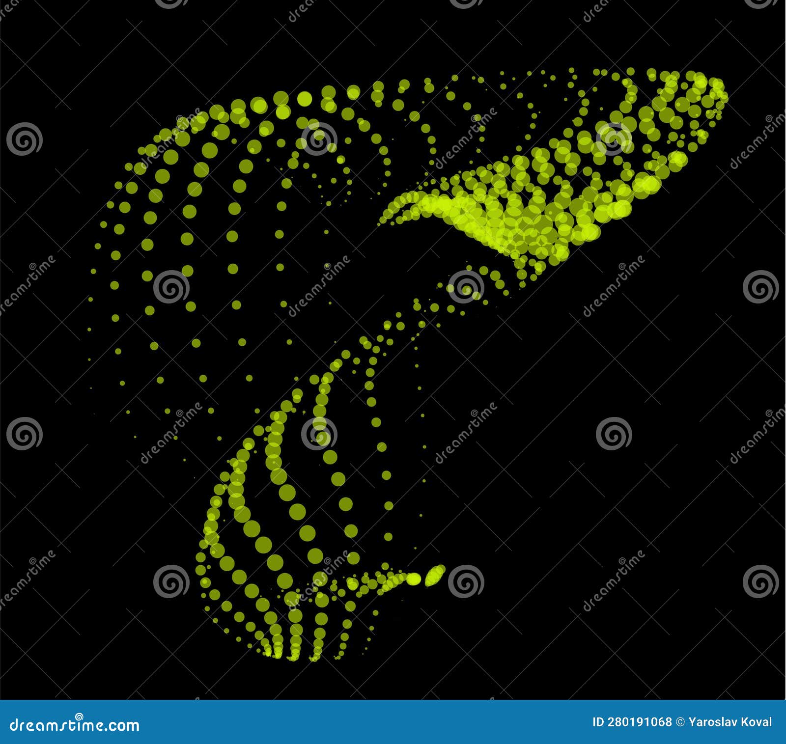 Math Flow Template For Presentation. Light-emitting Lines Highlighting ...