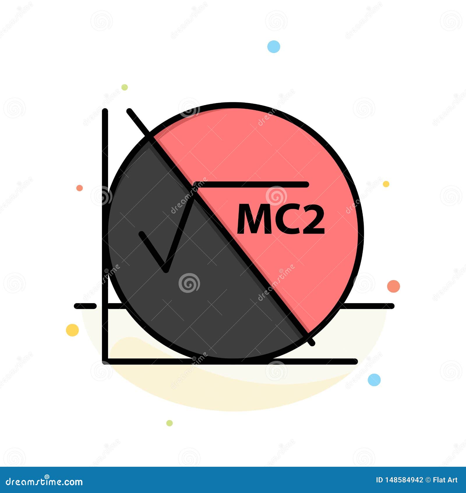 Math, Formula, Math Formula, Education Abstract Flat Color Icon ...