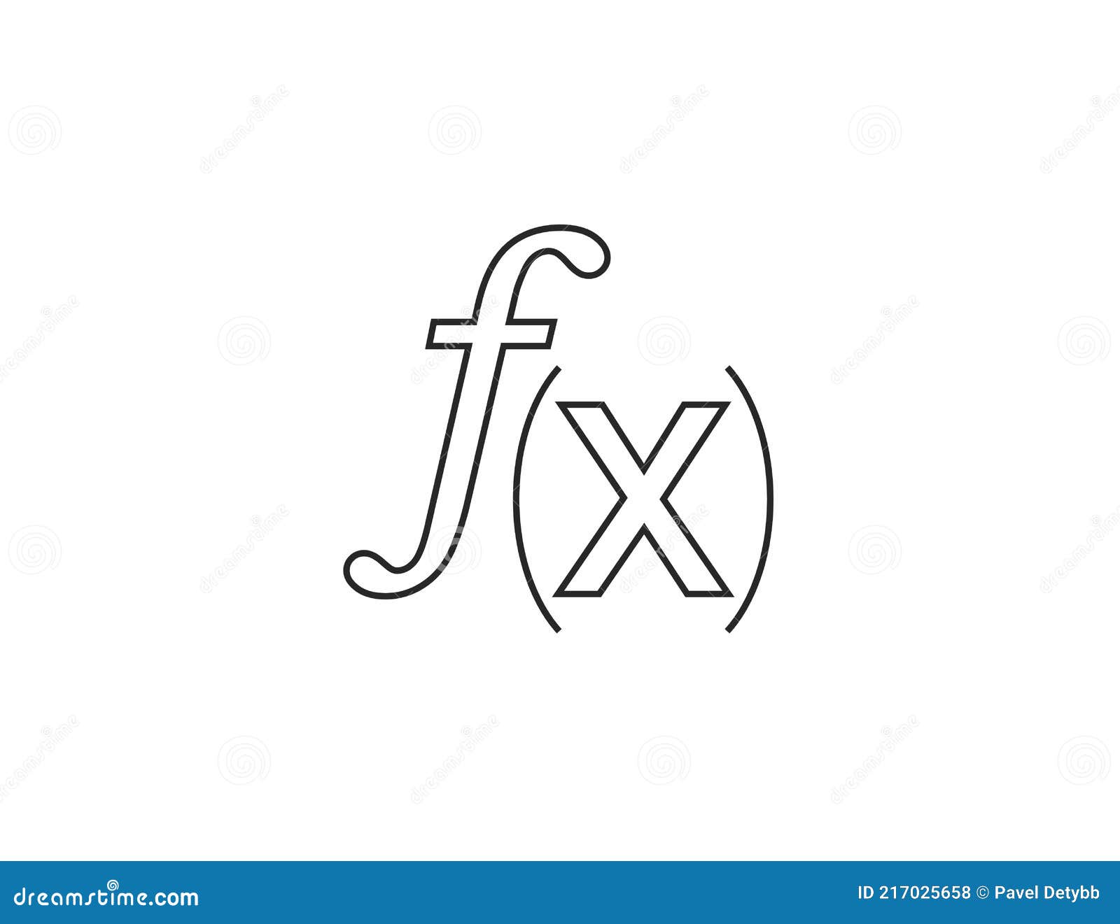 Math Function Graph Neon Sign Vector Illustration | CartoonDealer.com ...