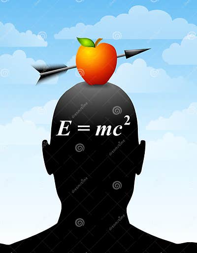 Math Genius Equation stock illustration. Illustration of equations ...