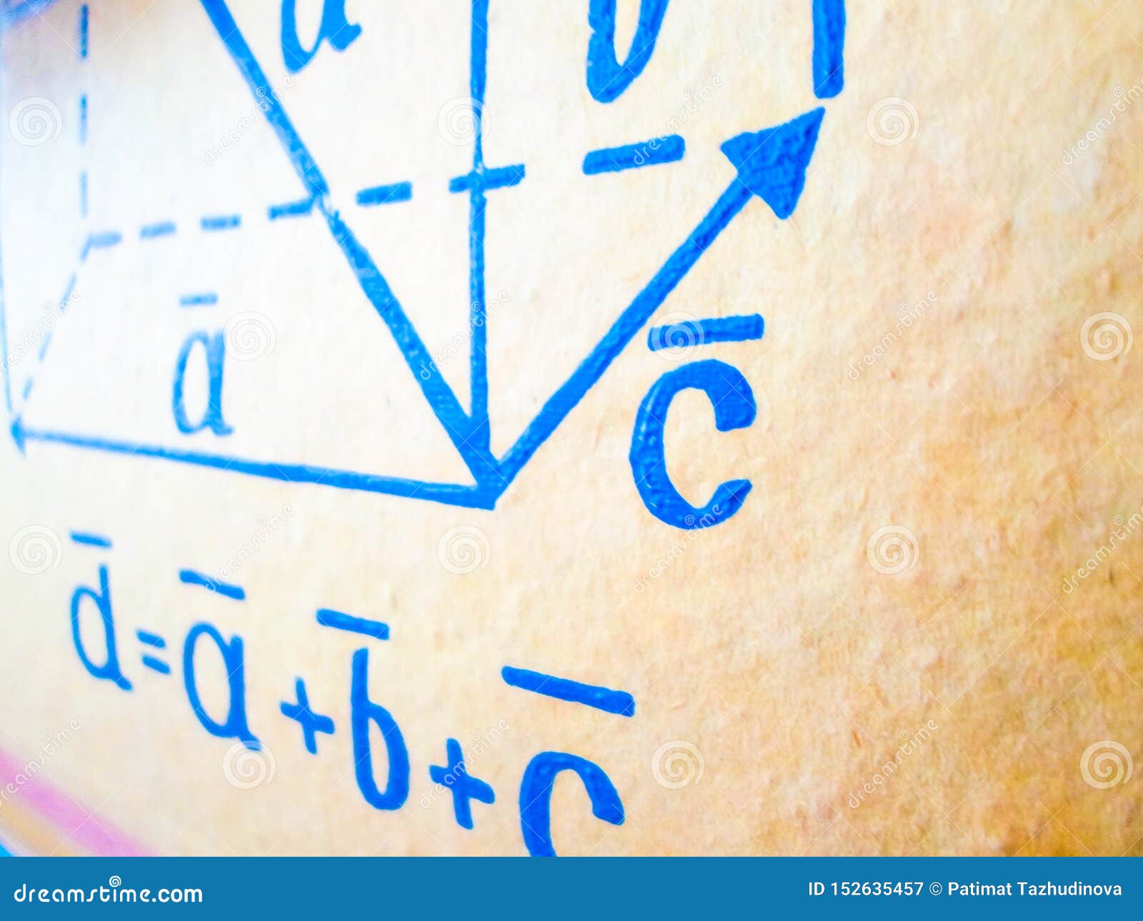 Math Geometry Background with Formulas, Math, Number Equation Stock ...