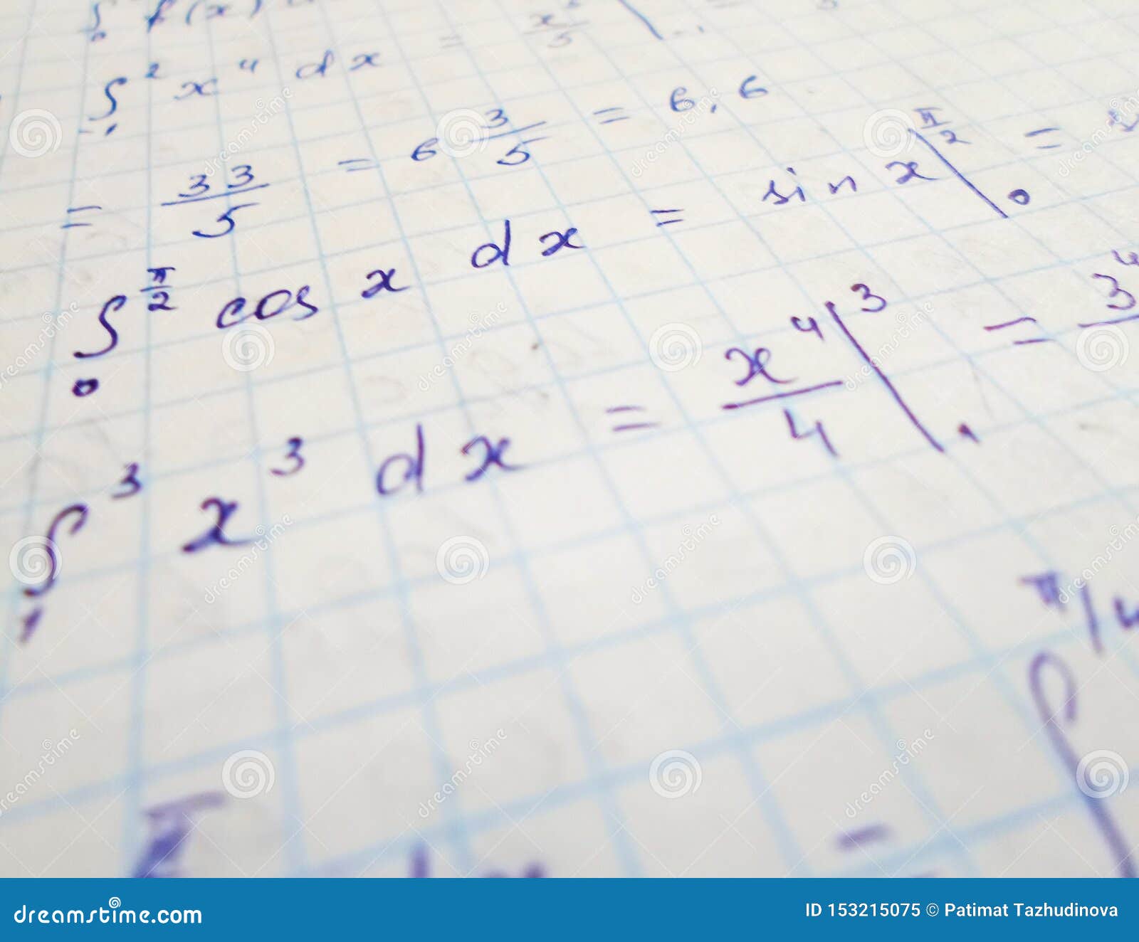 Math Geometry Background with Formulas, Math, Number Equation Stock ...