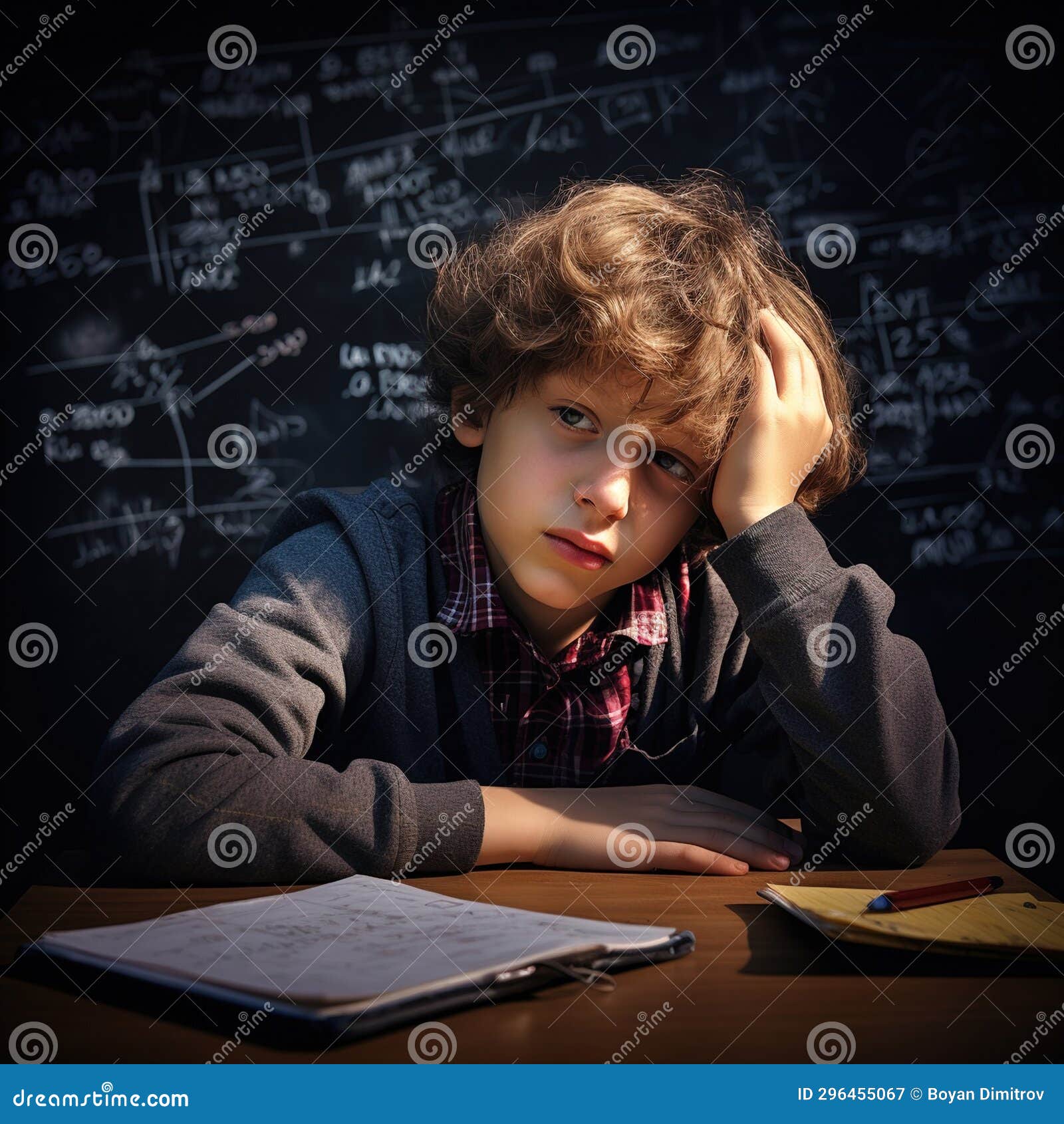 Math is hard stock illustration. Illustration of unsure - 296455067