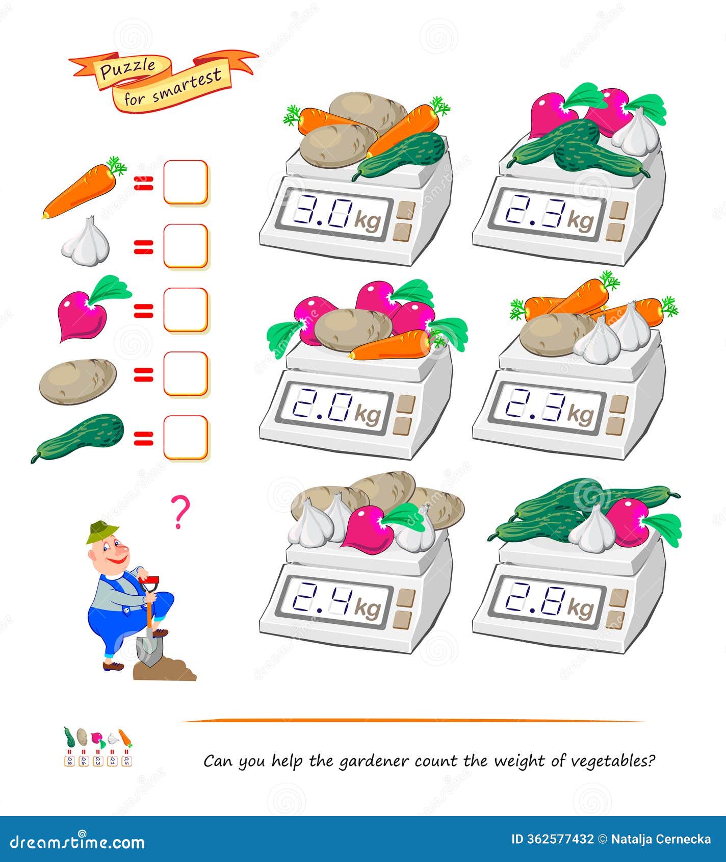Math Logic Puzzle Game For Smartest. How Much Is Each Insect? Solve ...